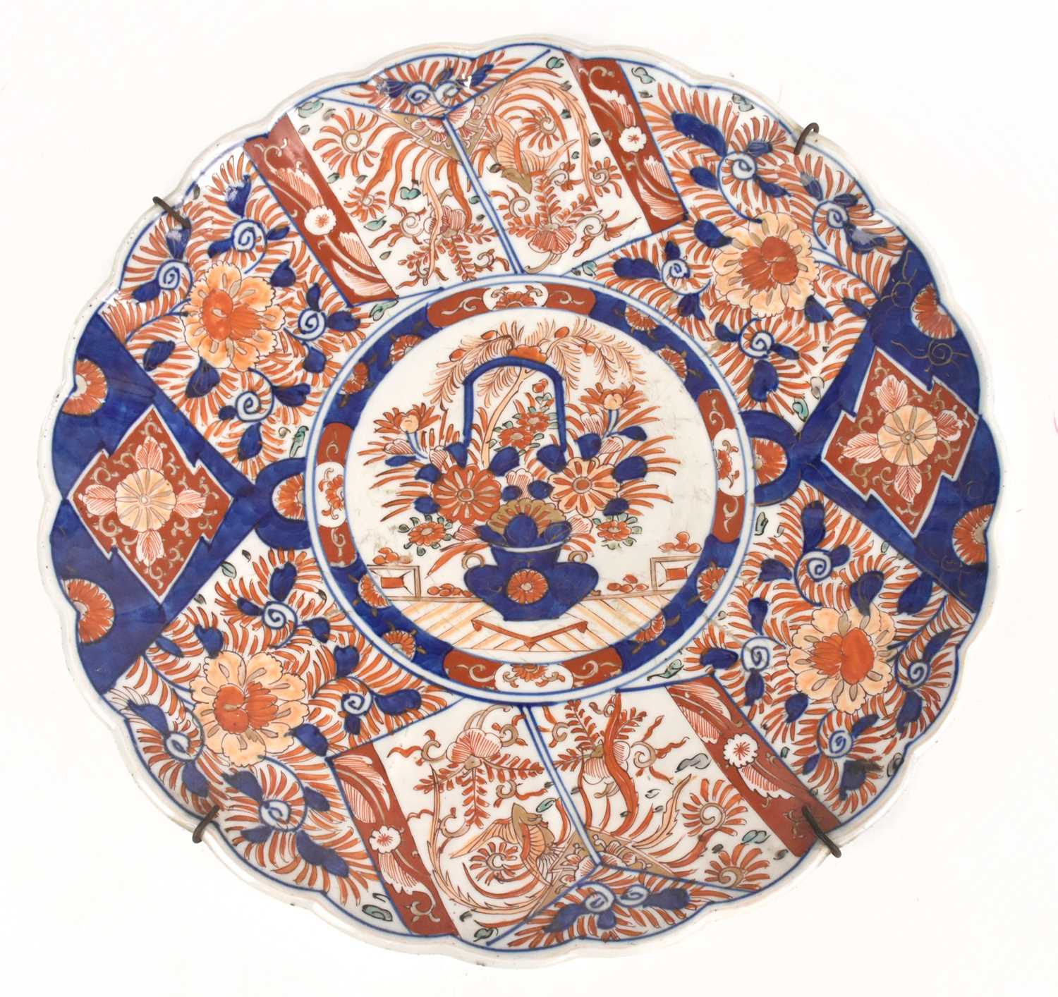 Lot 1197 - A large 19th century Japanese Imari pattern