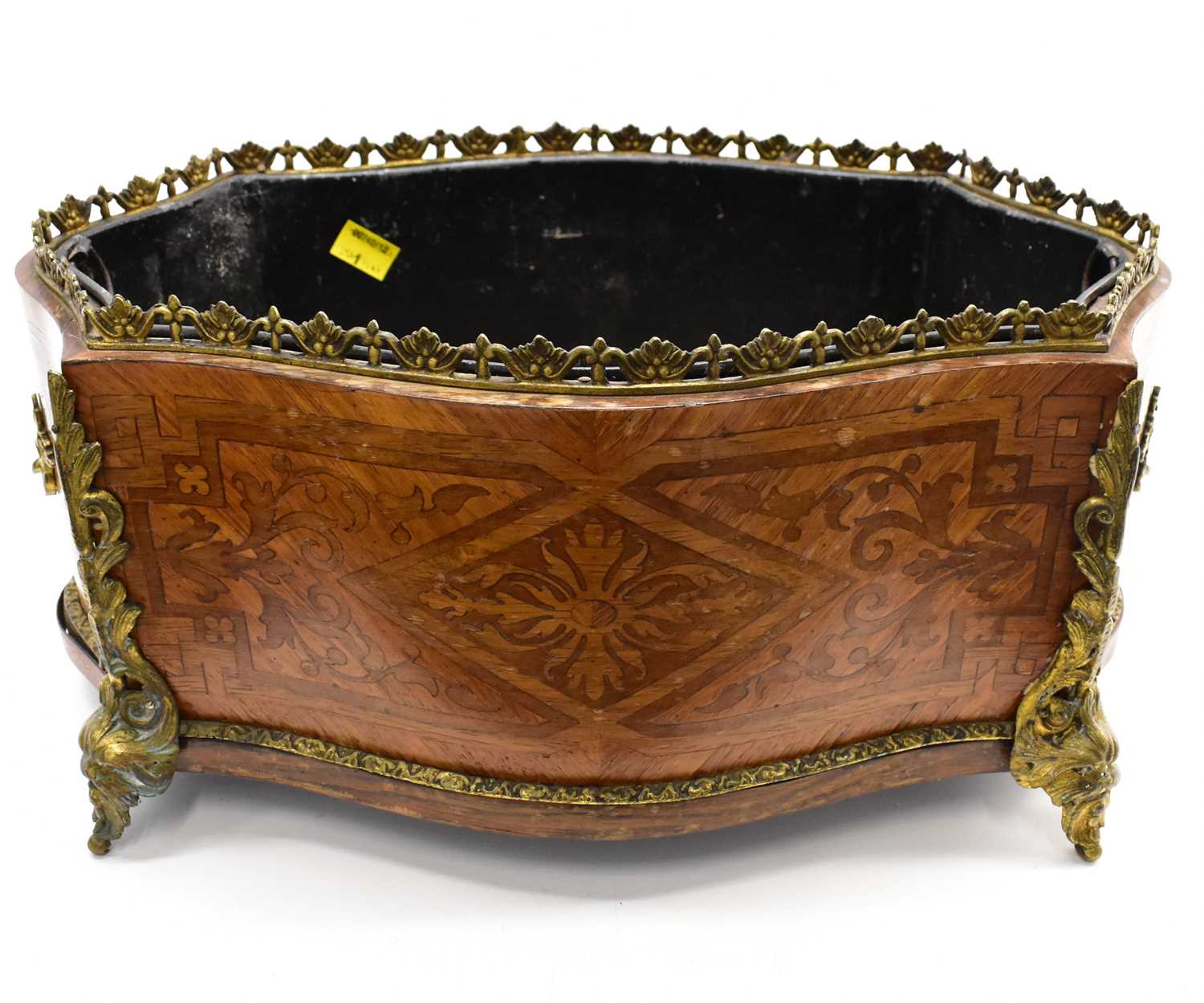 Lot 70 - A 19th century French planter of lozenge