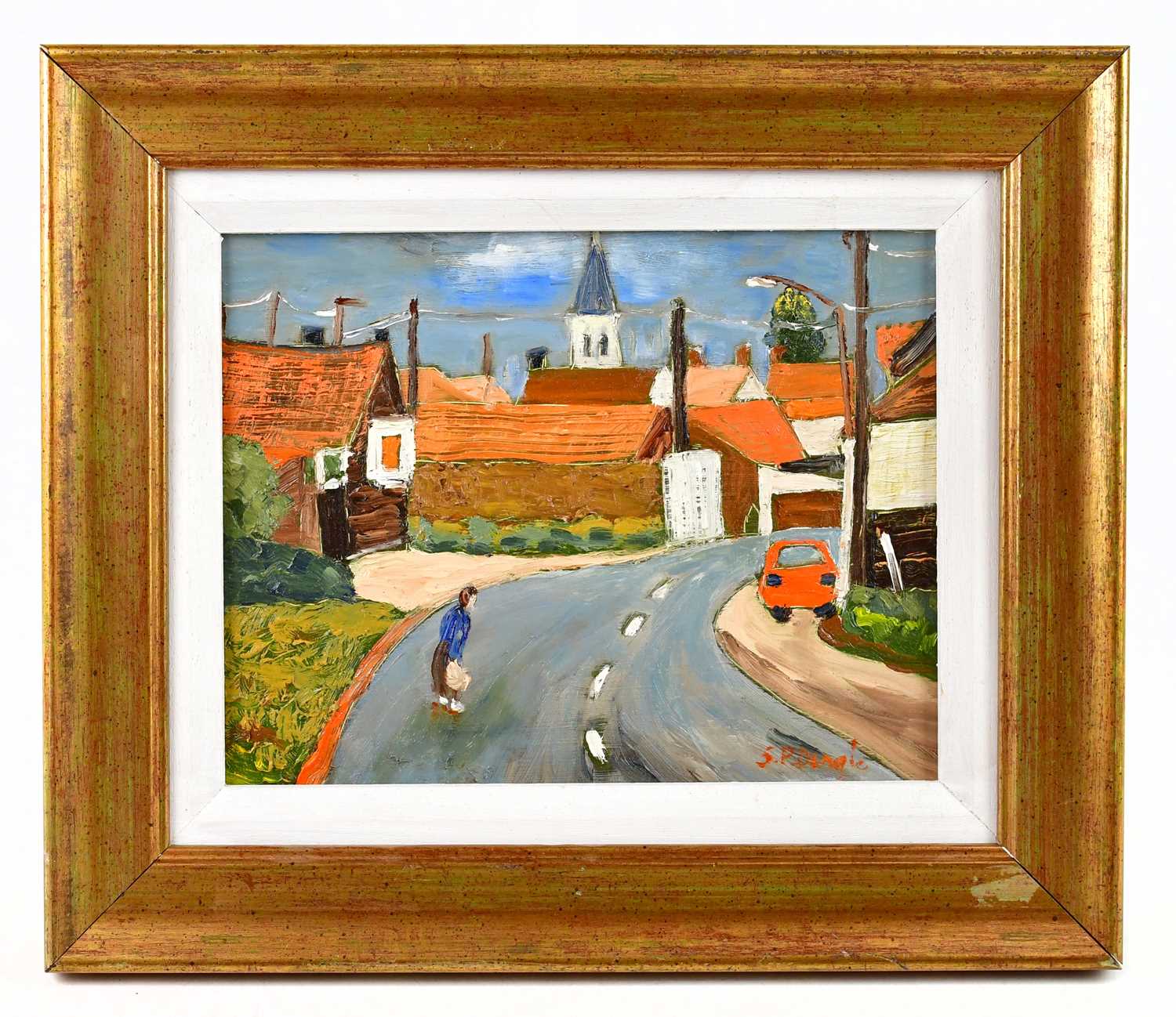 Lot 761 - STEPHANIE P DINGLE (1926-2017); oil on board,