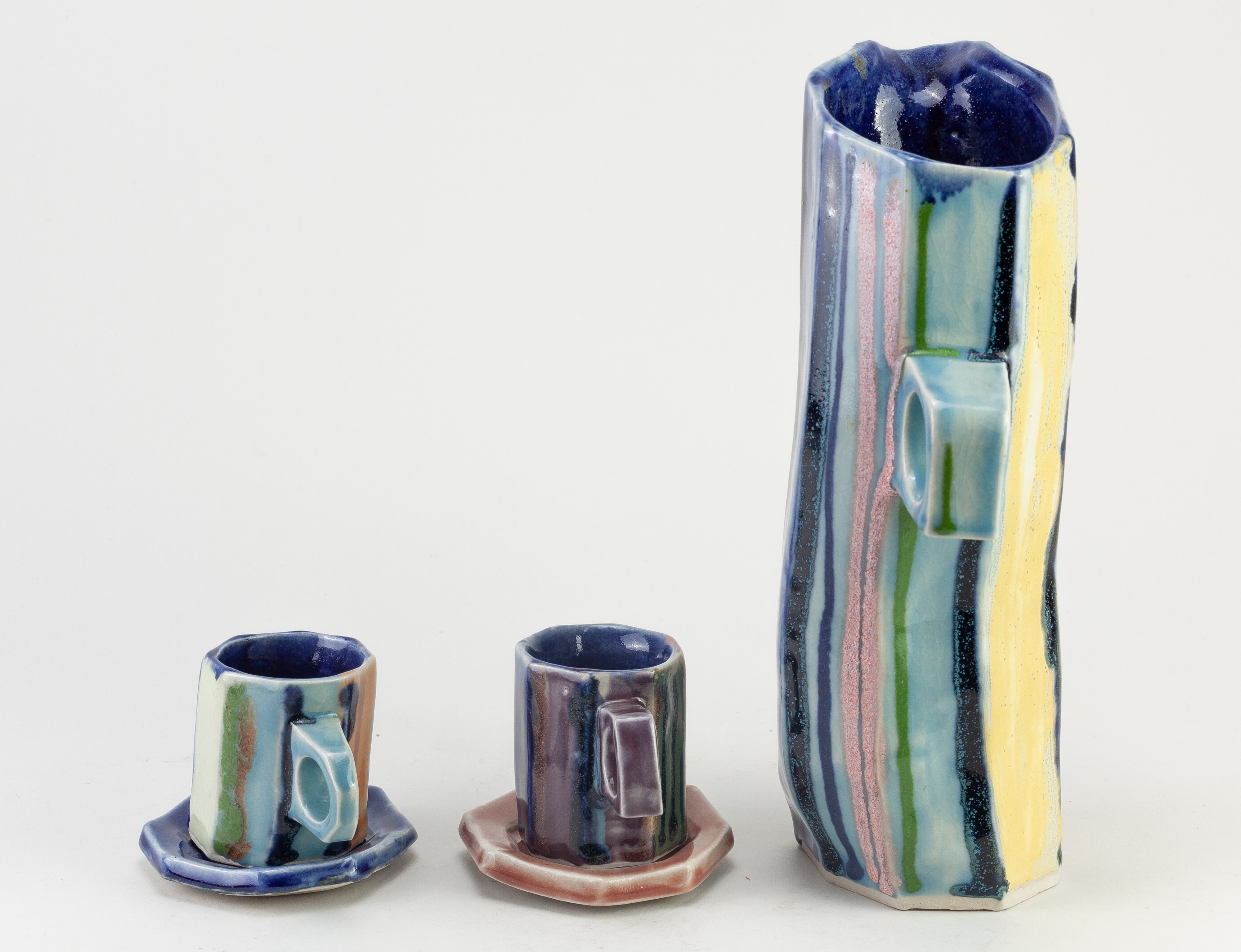 Lot 367 - ETAIN HICKEY for Rossmore Country Pottery; a