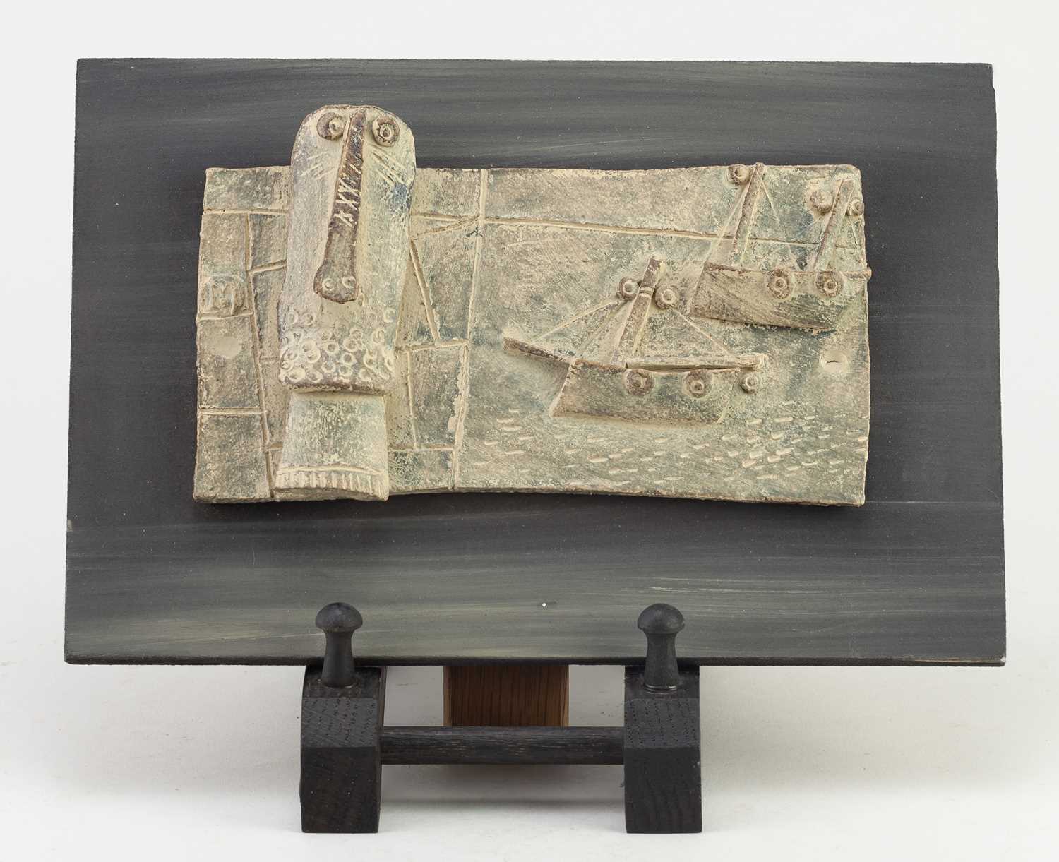 Lot 481 - JOHN MALTBY (1936-2020); 'Fisherman and Two