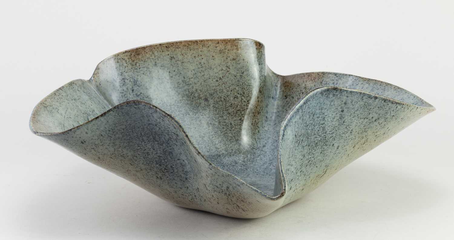 Lot 386 - GEORGE WILSON (1924-2004); a large stoneware