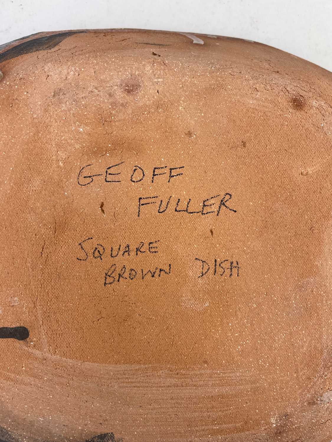 Lot 377 - GEOFFREY FULLER (1936-2022); an oval slip