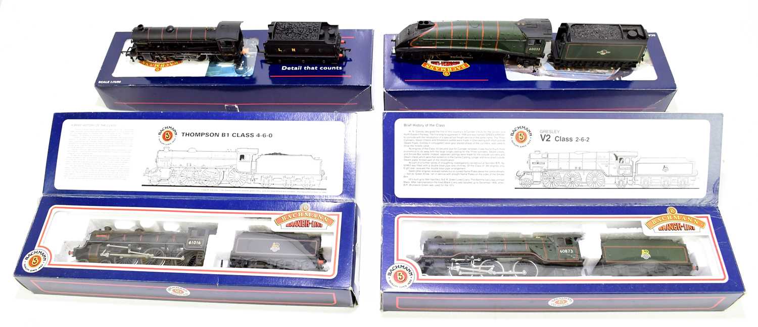 Lot 86 - BACHMANN; four boxed OO gauge locomotives and