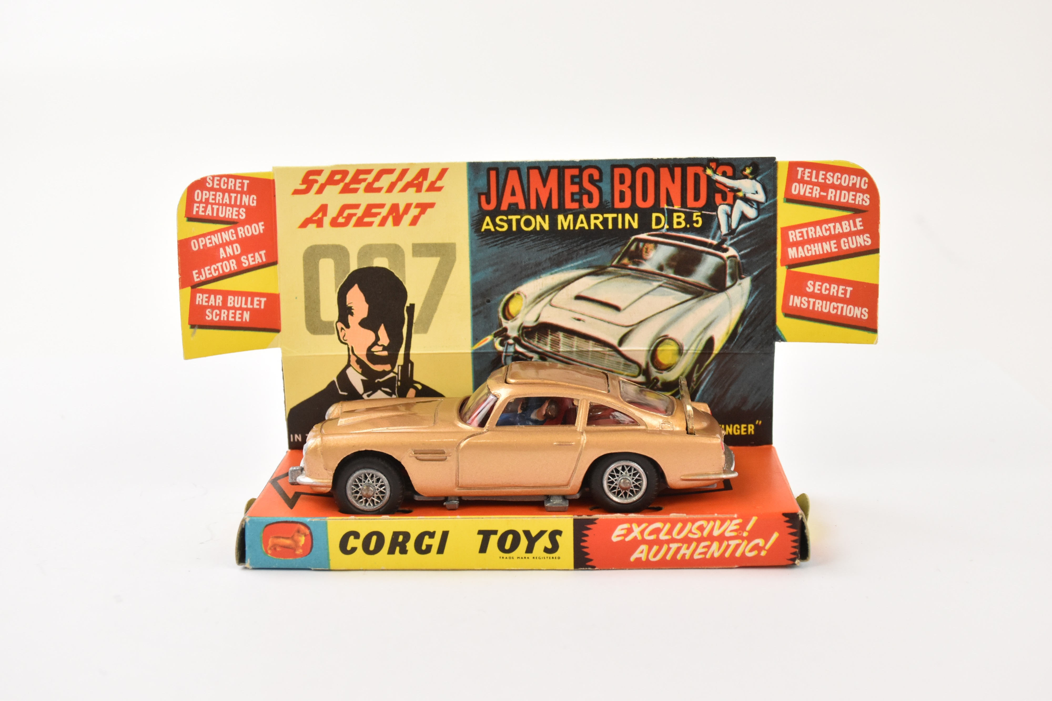 Lot 55 - CORGI; a boxed model 261 Special Agent 007