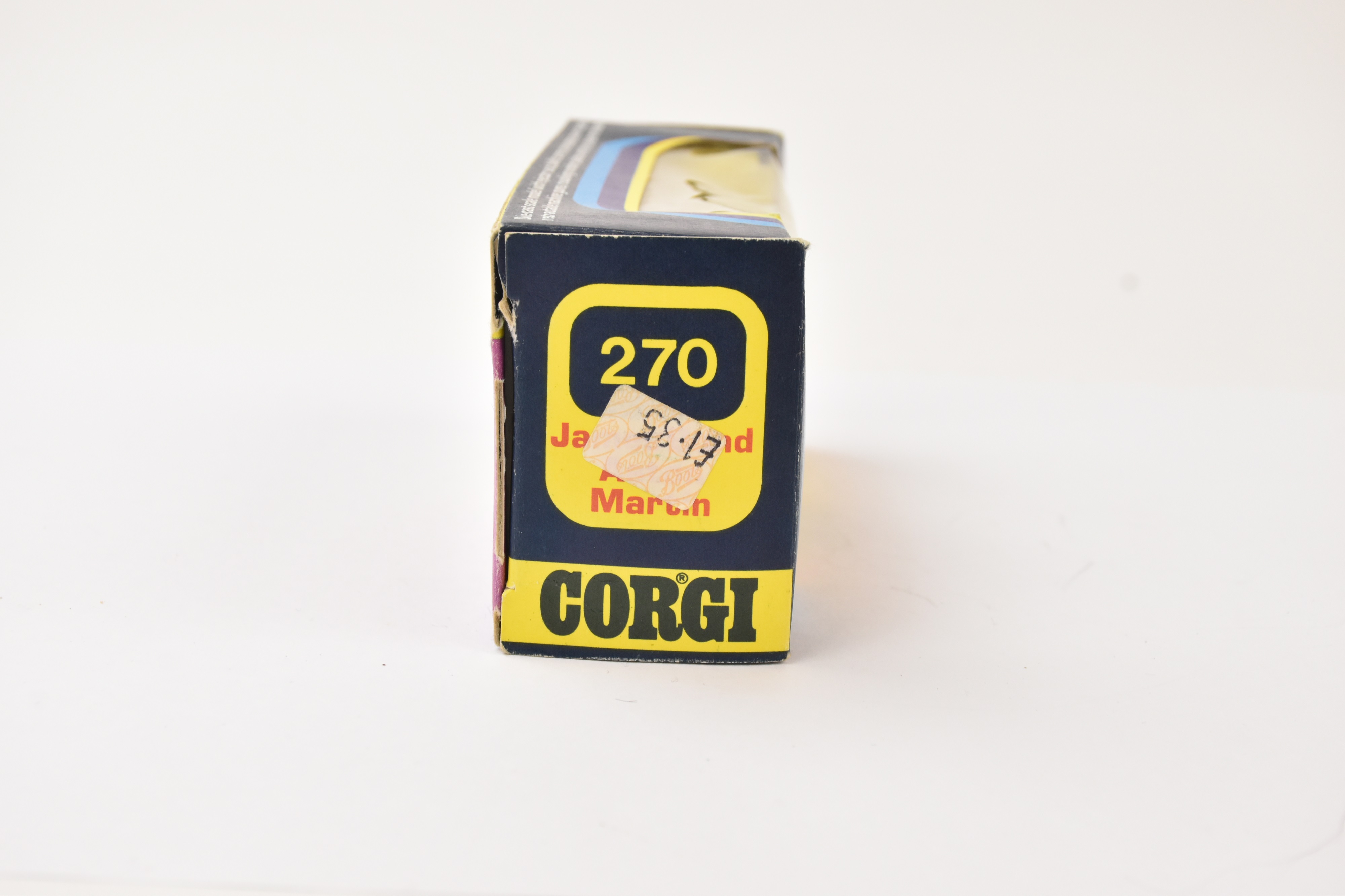 Lot 141 - CORGI; a boxed model 270 James Bond DB5,
