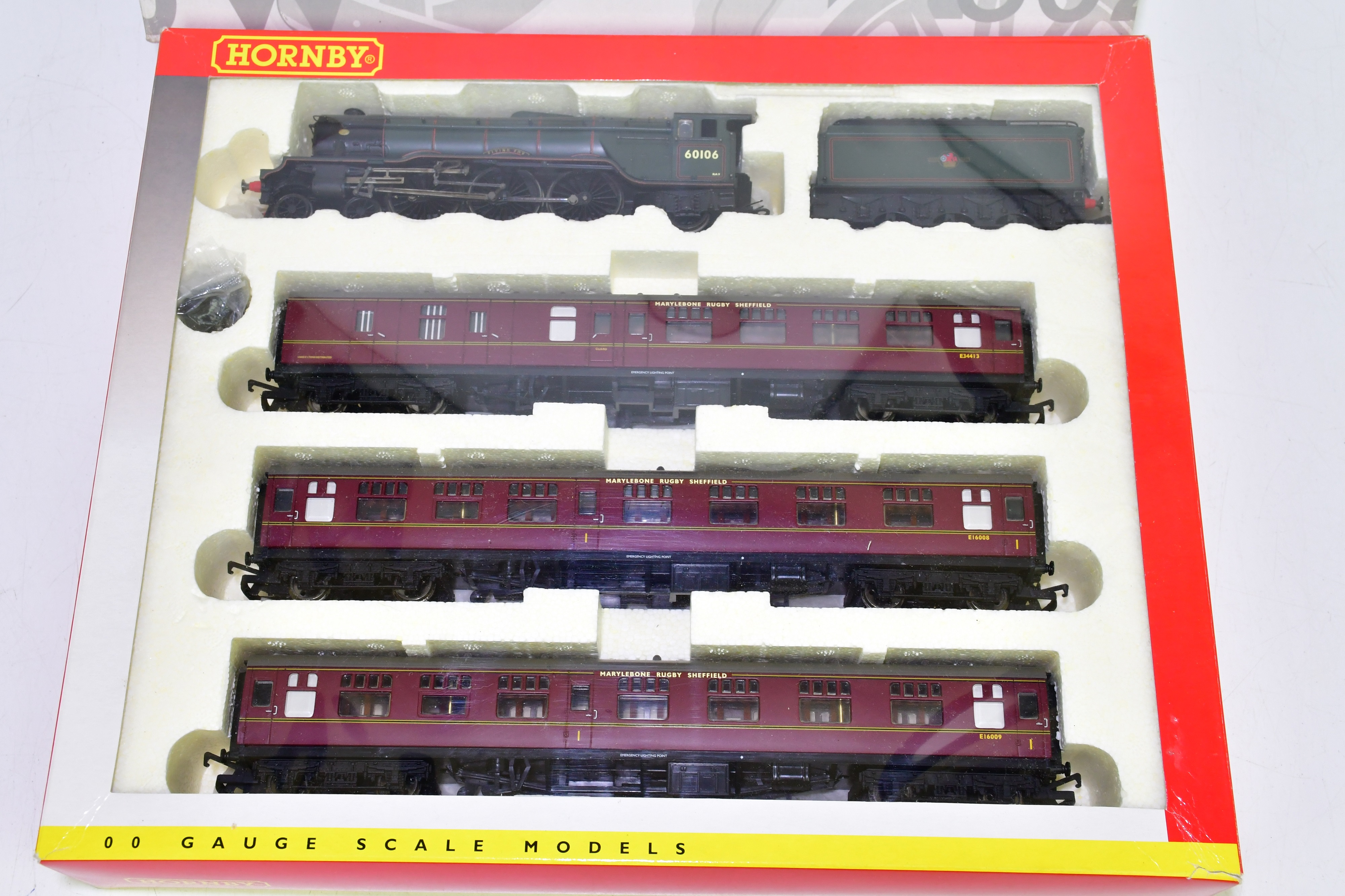 Lot 268 - HORNBY; a boxed OO gauge scale model set