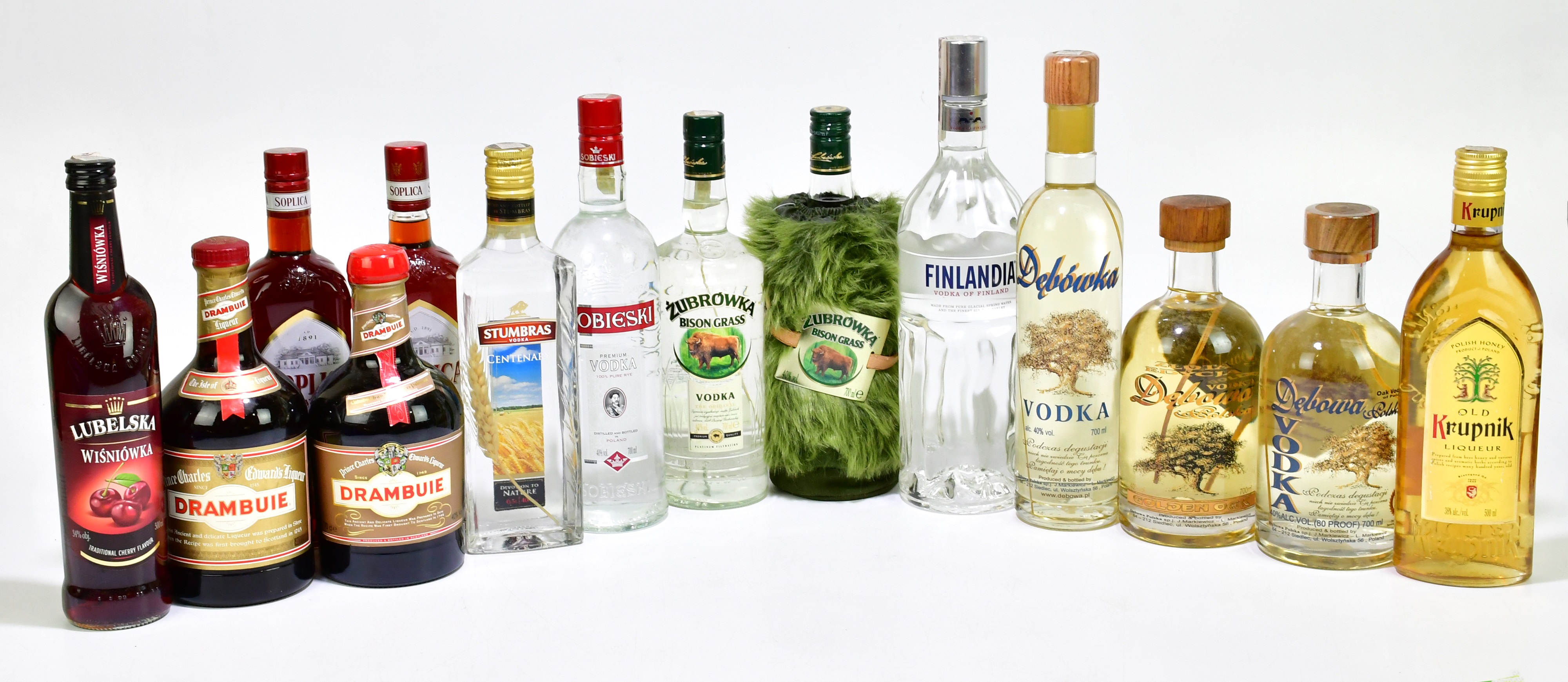 Lot 434 - MIXED SPIRITS; fourteen bottles of mixed