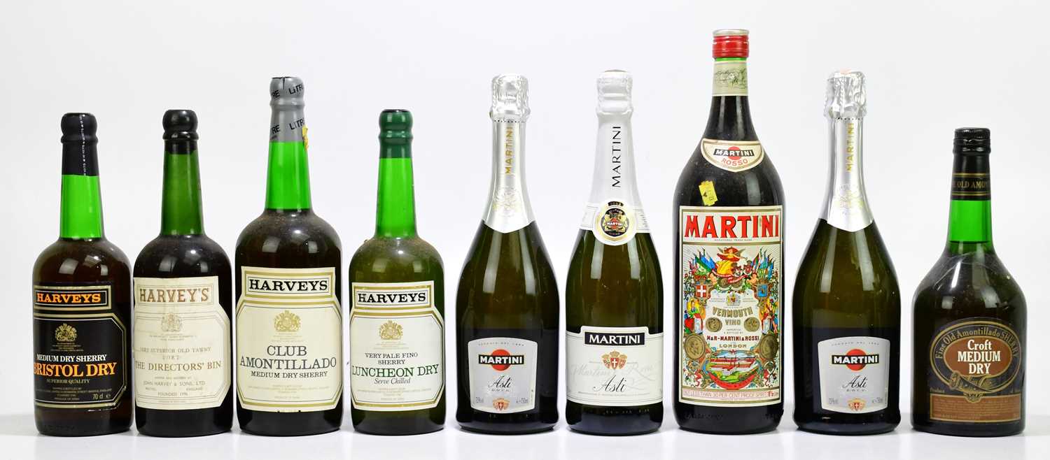 Lot 488 - MIXED SPIRITS; nine bottles of mixed spirits