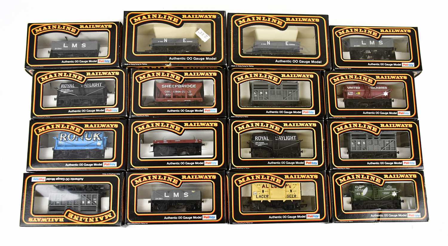 Lot 297 - MAILINE; sixteen boxed OO gauge tanks, to