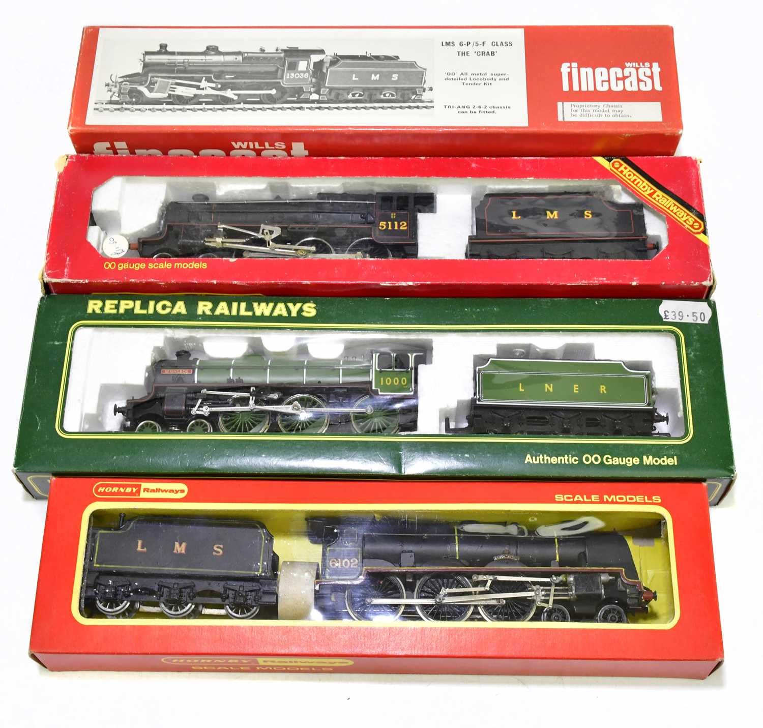 Lot 193 - HORNBY; two boxed OO gauge locomotives and