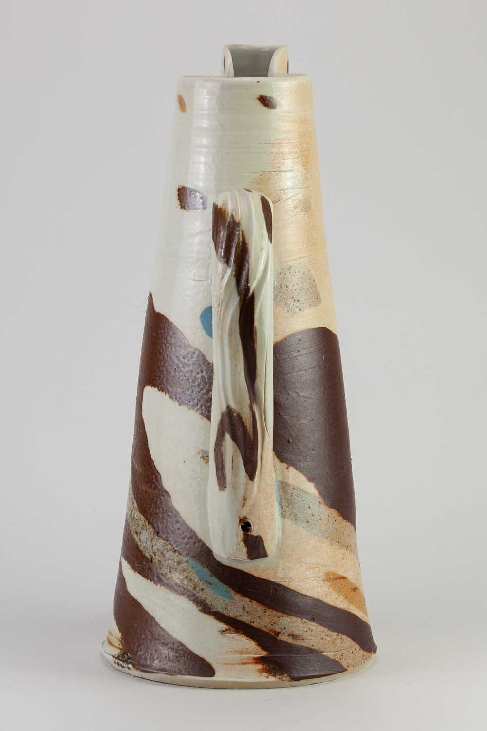 Lot 419 - JACK DOHERTY (born 1948); a tall porcelain