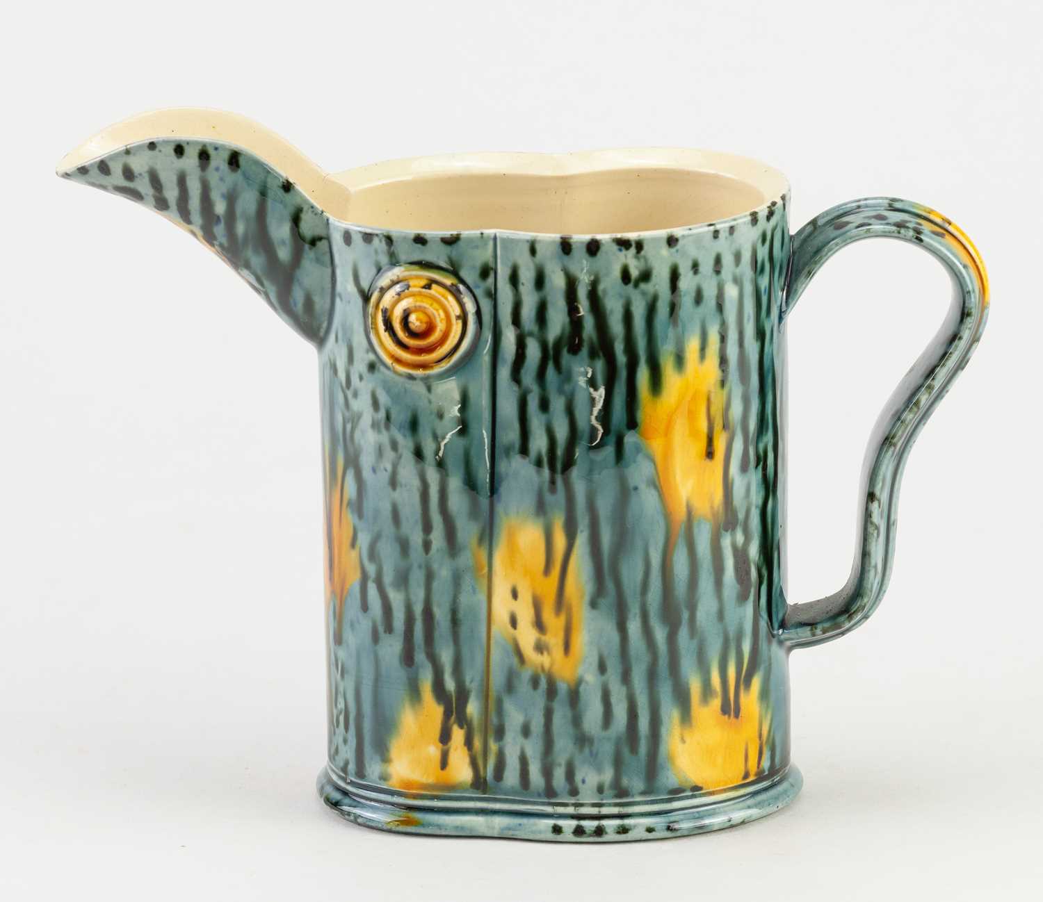 Lot 39 - WALTER KEELER (born 1942); an earthenware jug