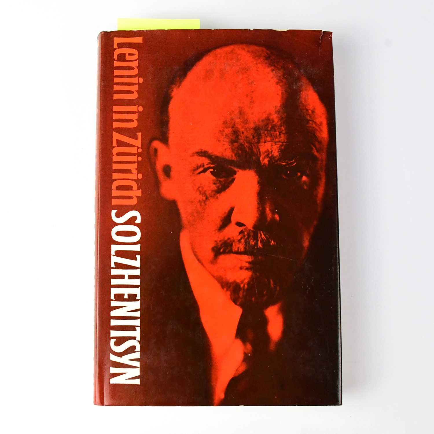 Lot 585 - ALEXANDER SOLZHENITSYN; 'Lenin in Zurich',
