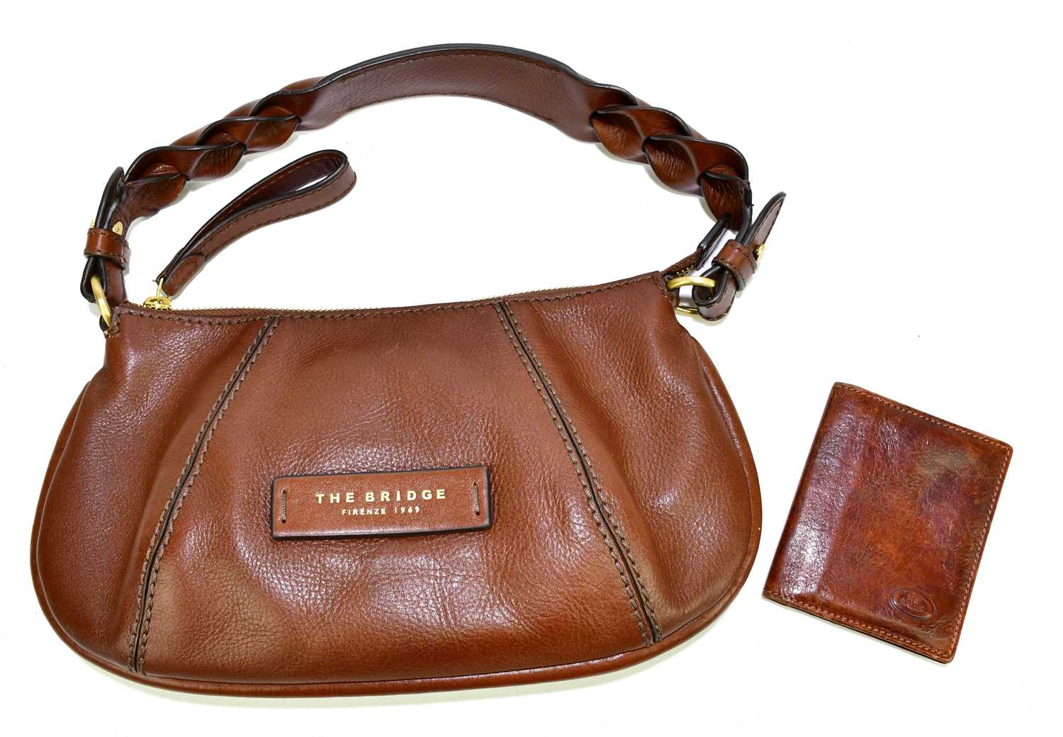 Lot 682 - THE BRIDGE; an unused congo brown leather