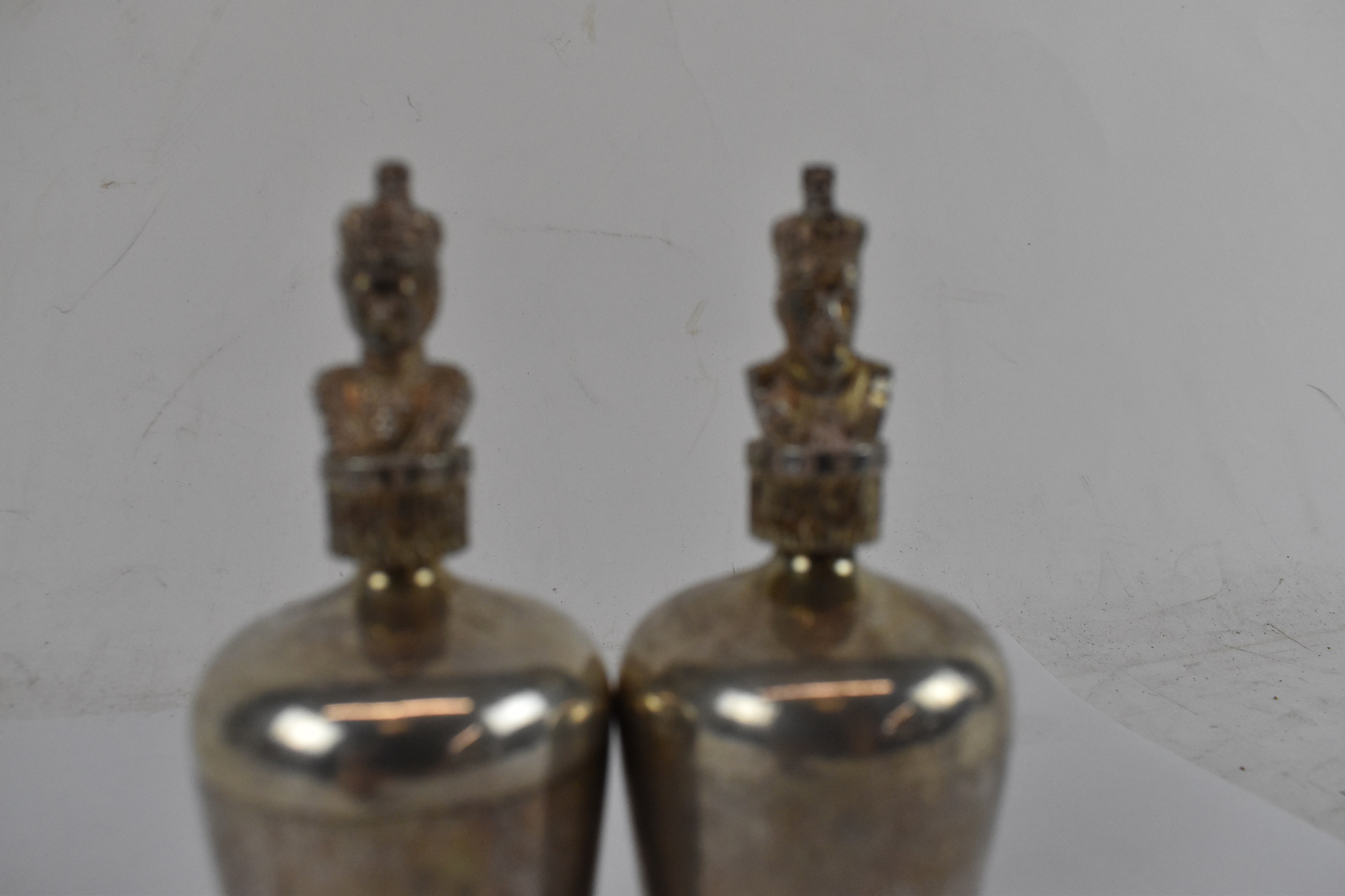 Lot 550 - STUART DEVLIN; a pair of Elizabeth II