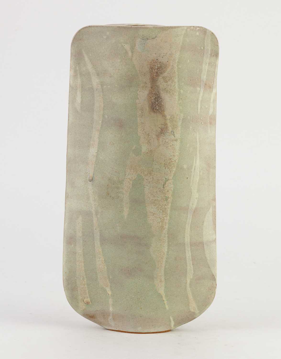 Lot 600 - VAL BARRY (1937-2018); a tall stoneware sail