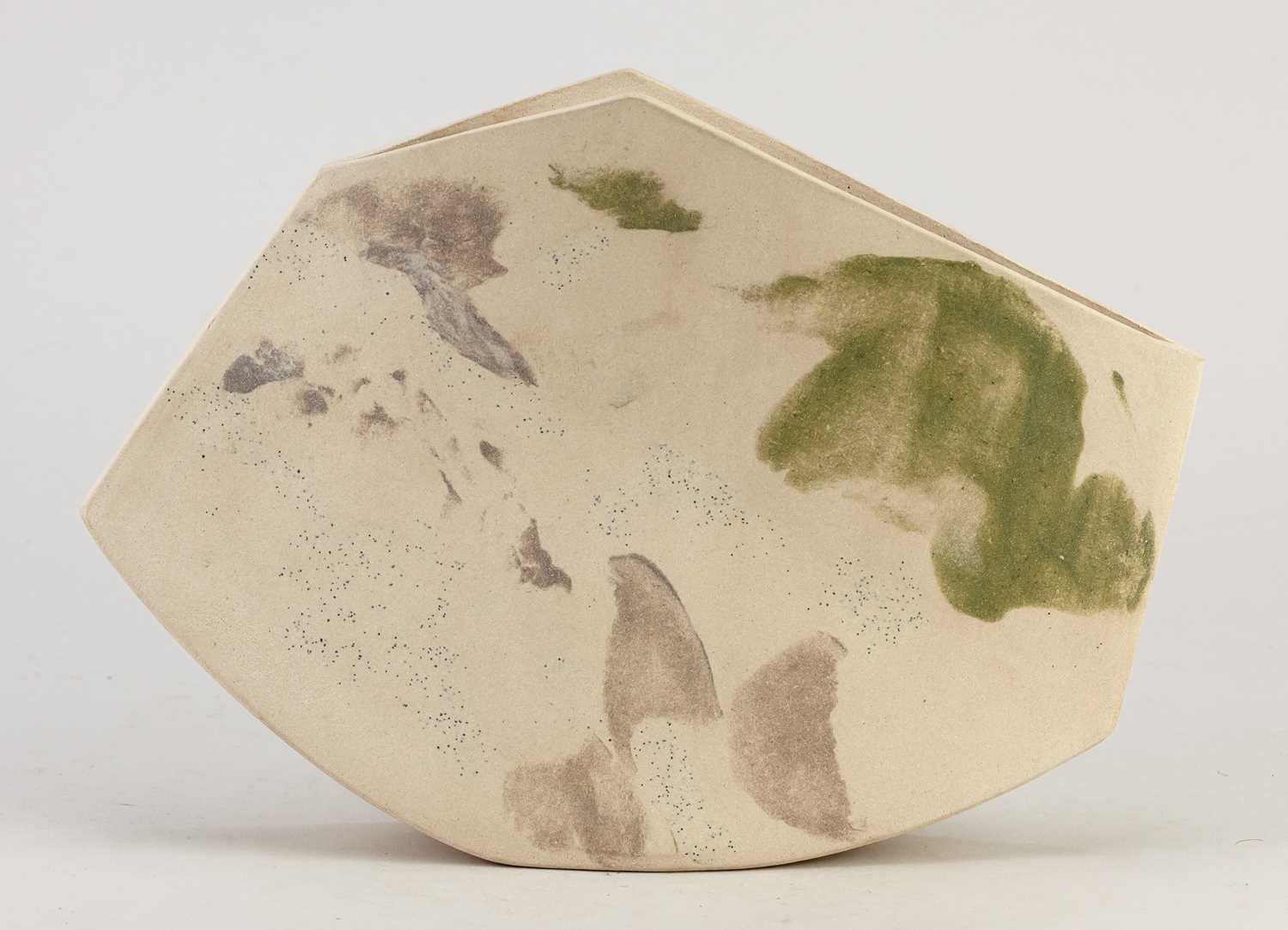 Lot 780 - VAL BARRY (1937-2018); an angular stoneware