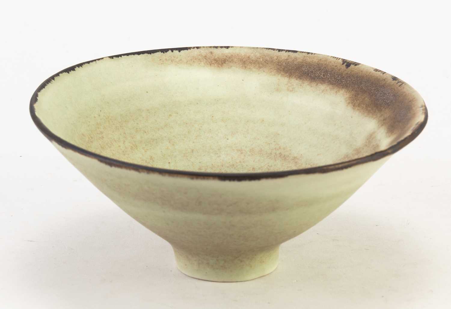 Lot 776 - VAL BARRY (1937-2018); a conical porcelain