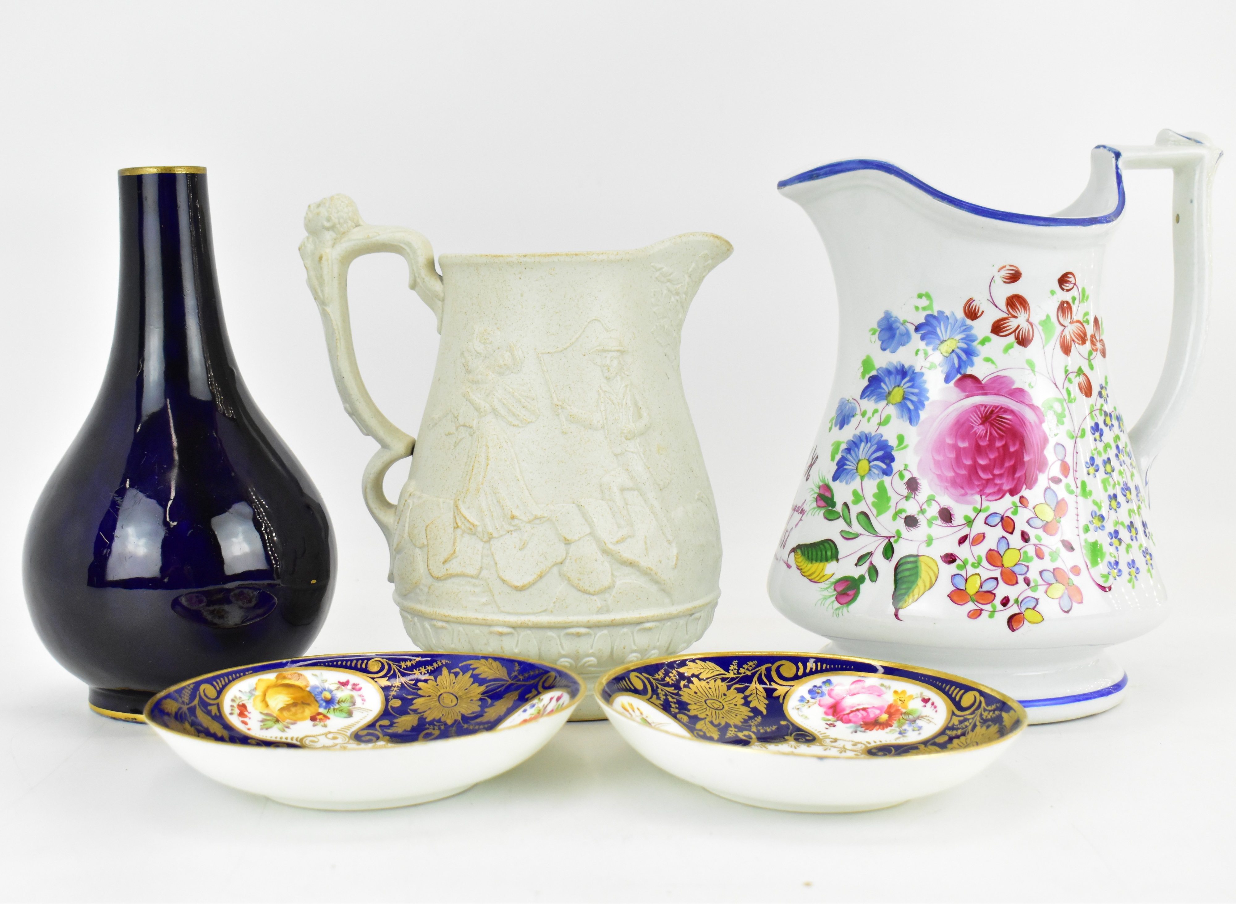 Lot 511 - Various items of 19th century pottery and