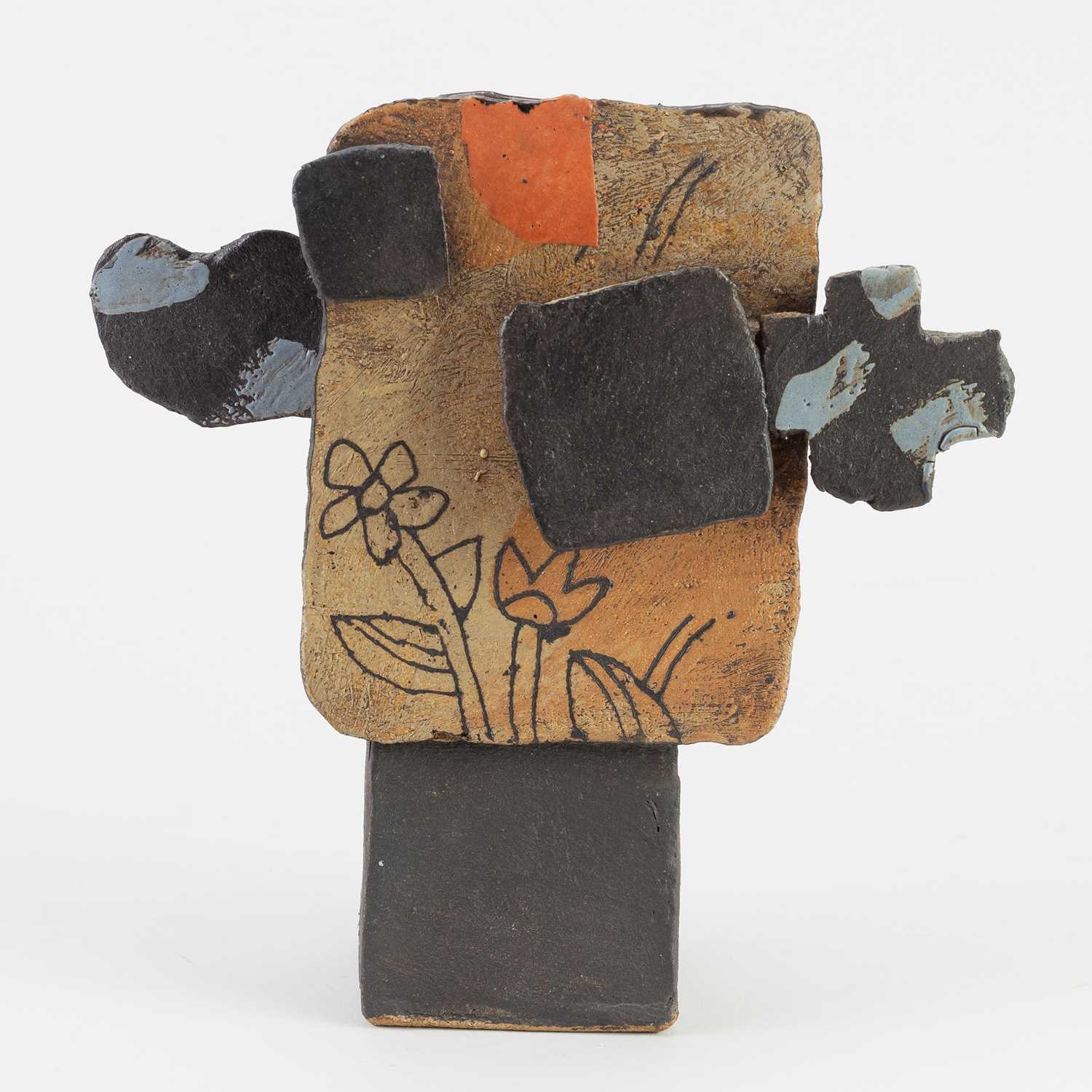 Lot 474 - JOHN MALTBY (1936-2020); a stoneware vase