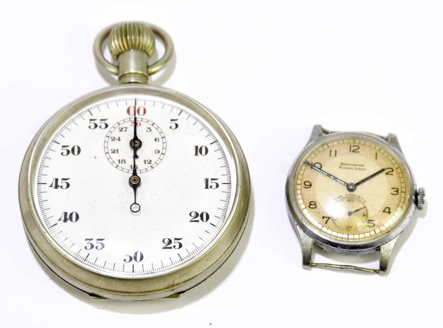 Lot 523 - BRAVINGTONS RENOWN JUNIOR; a stainless steel