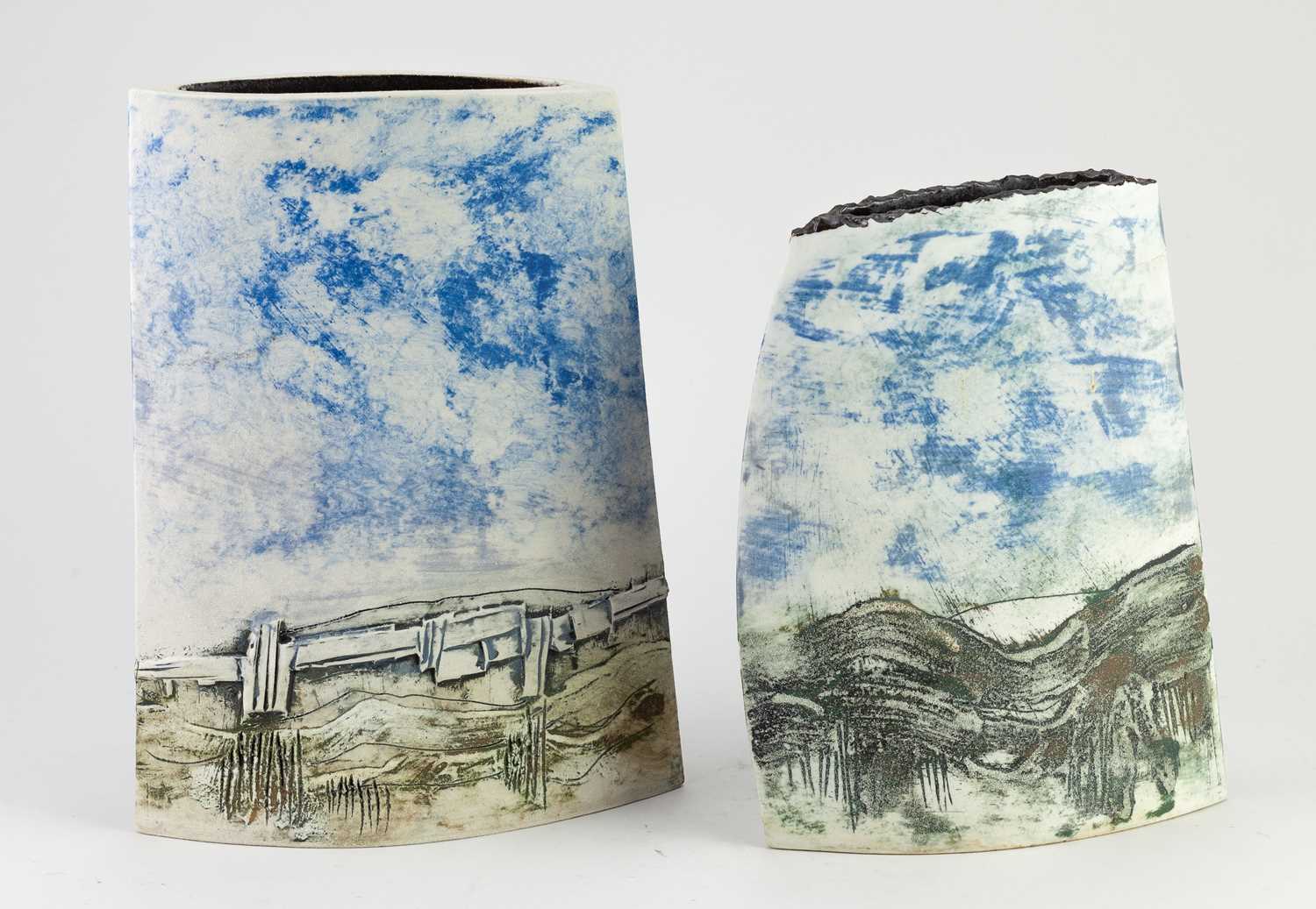 Lot 626 - PETER CLOUGH (born 1944); 'Wide Grey Outcrop'