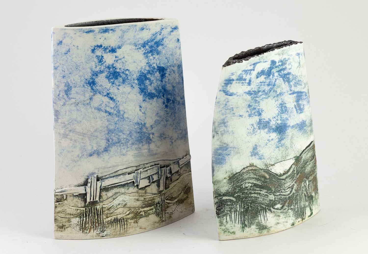 Lot 626 - PETER CLOUGH (born 1944); 'Wide Grey Outcrop'