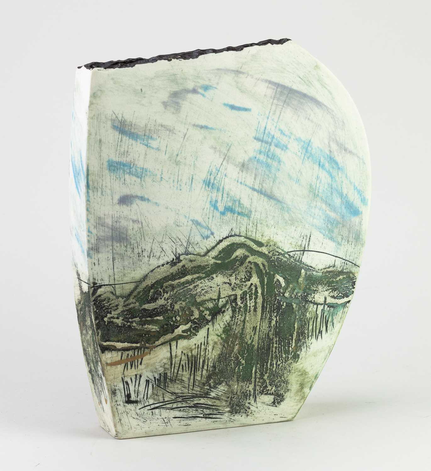 Lot 625 - PETER CLOUGH (born 1944); 'Rough Moor', a