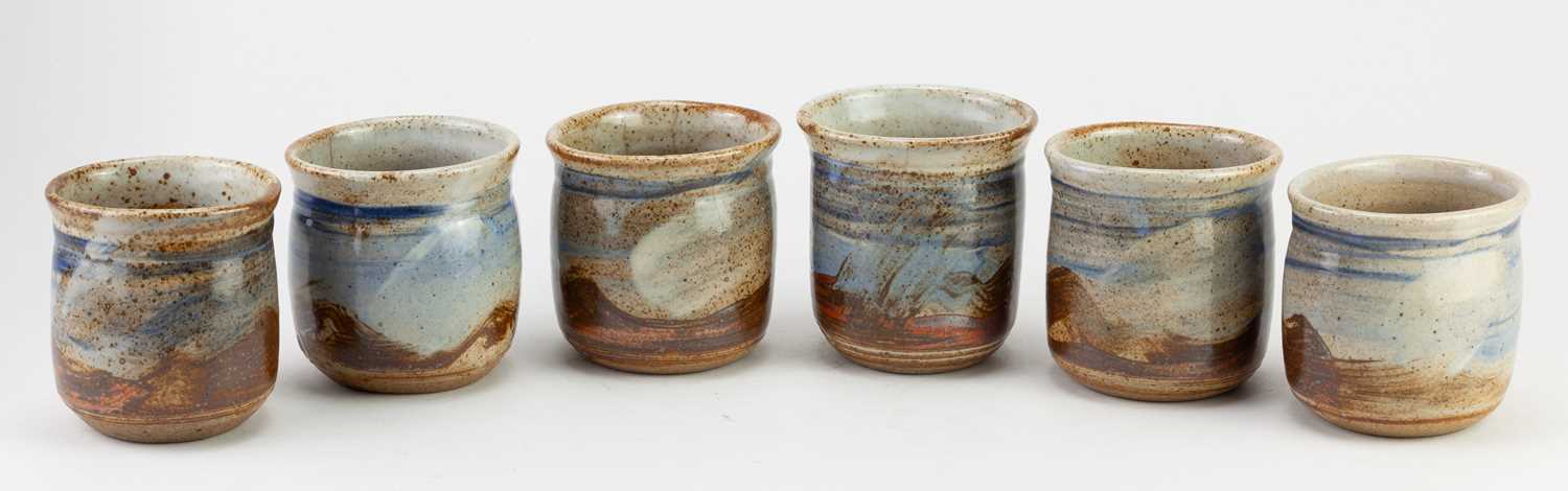Lot 405 - IAN HIRD (born 1939) for Kelso Pottery; a