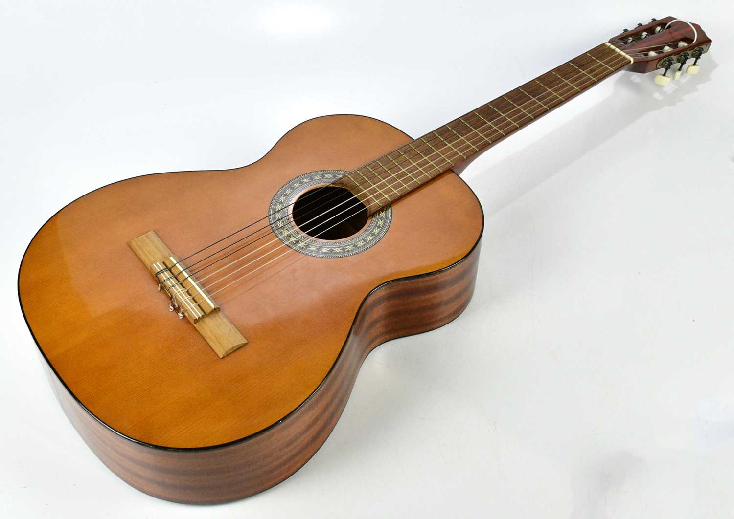 Lot 1308 - RESONATA; a classic guitar.