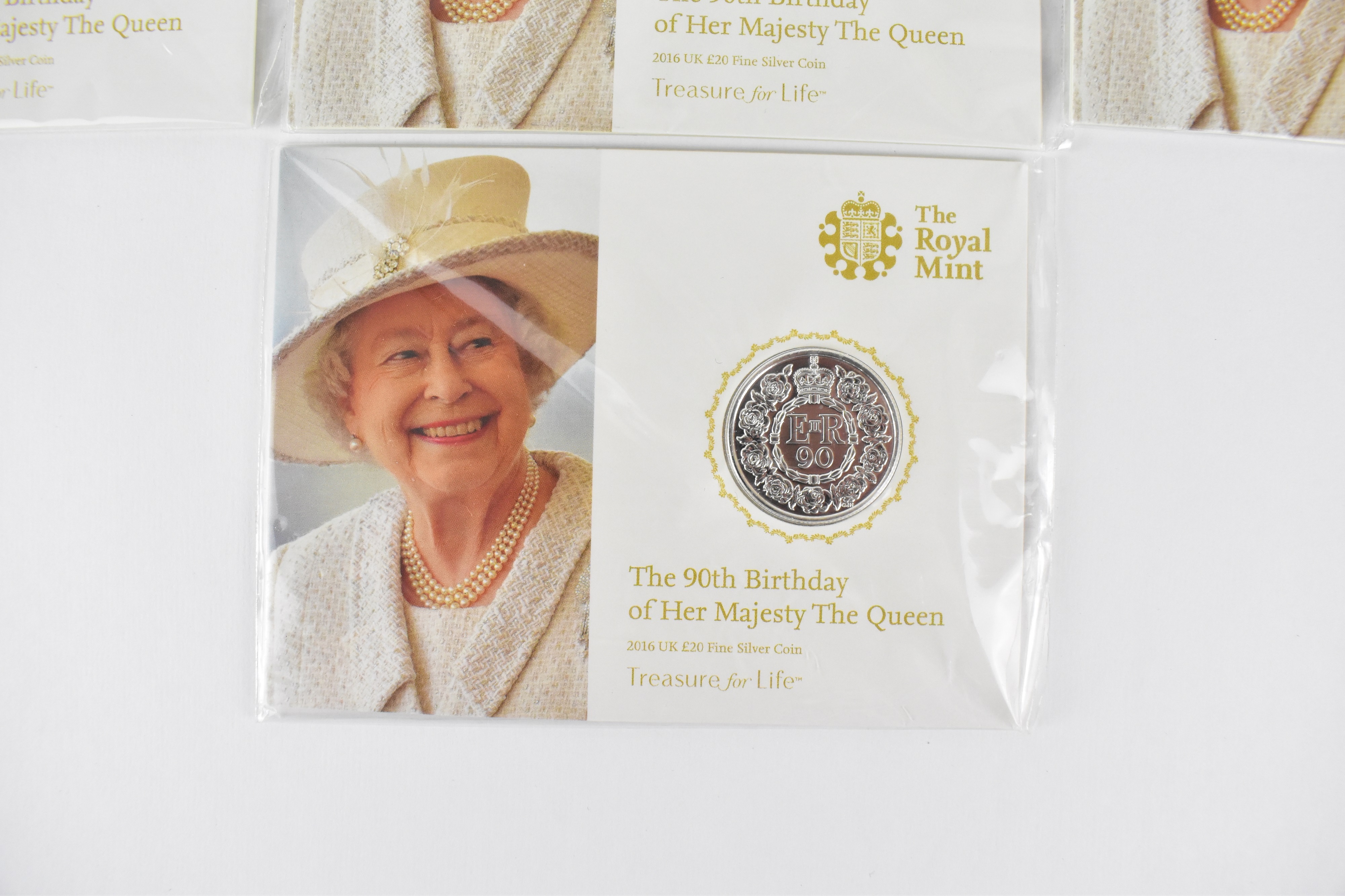 Lot 719 - THE ROYAL MINT; ten coin presentation cards