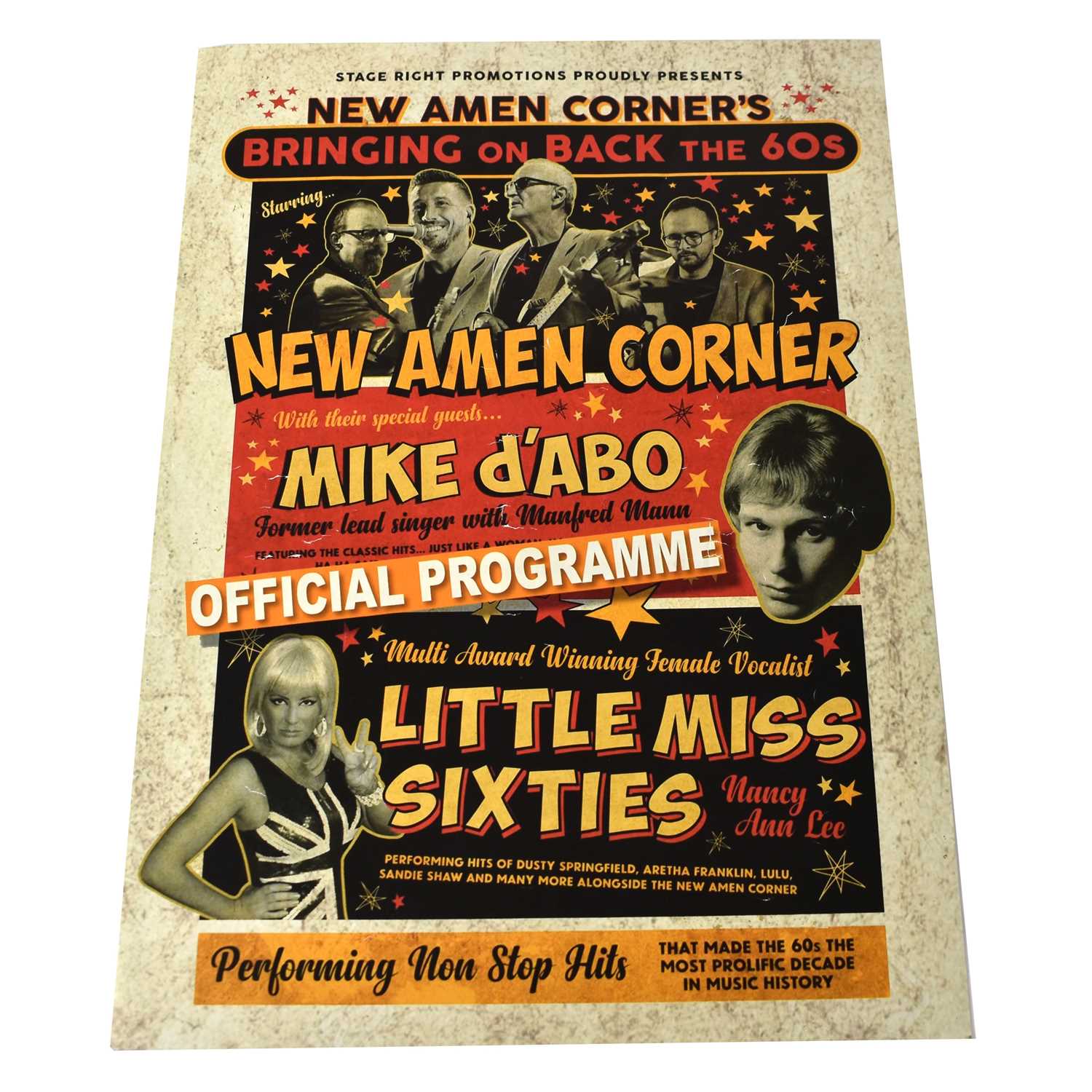 Lot 156 - NEW AMEN CORNER; a 'Bringing on Back the 60s'