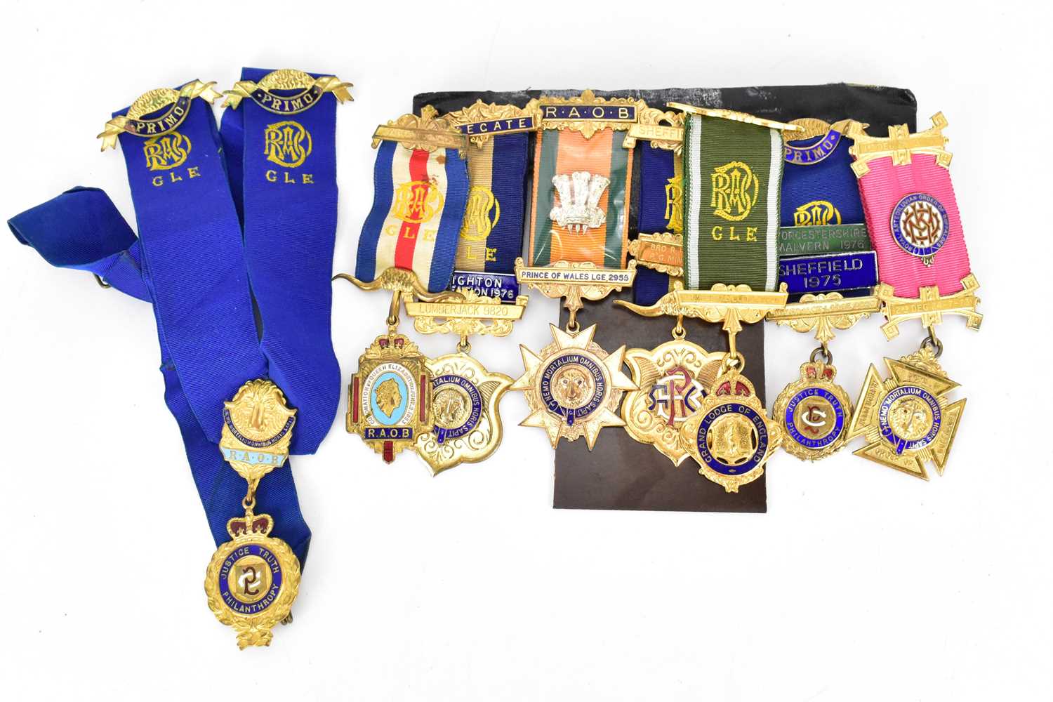 Lot 184 - Eight 'The Royal Antediluvian Order of