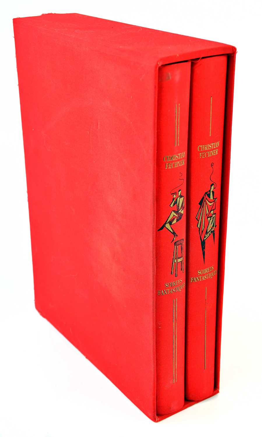 Lot 1503 - FECHNER (C), SOIREES FANTASTIQUES, two red
