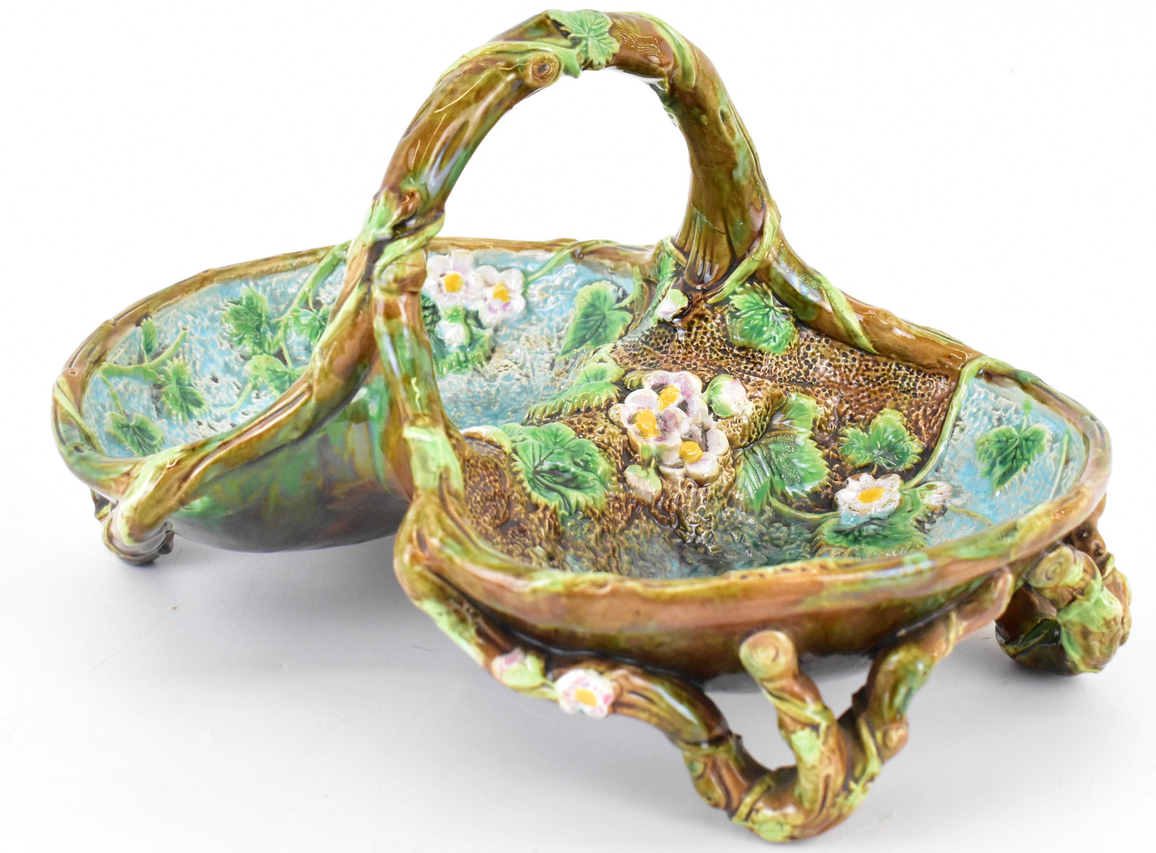 Lot 238 - GEORGE JONES; a 19th century Majolica