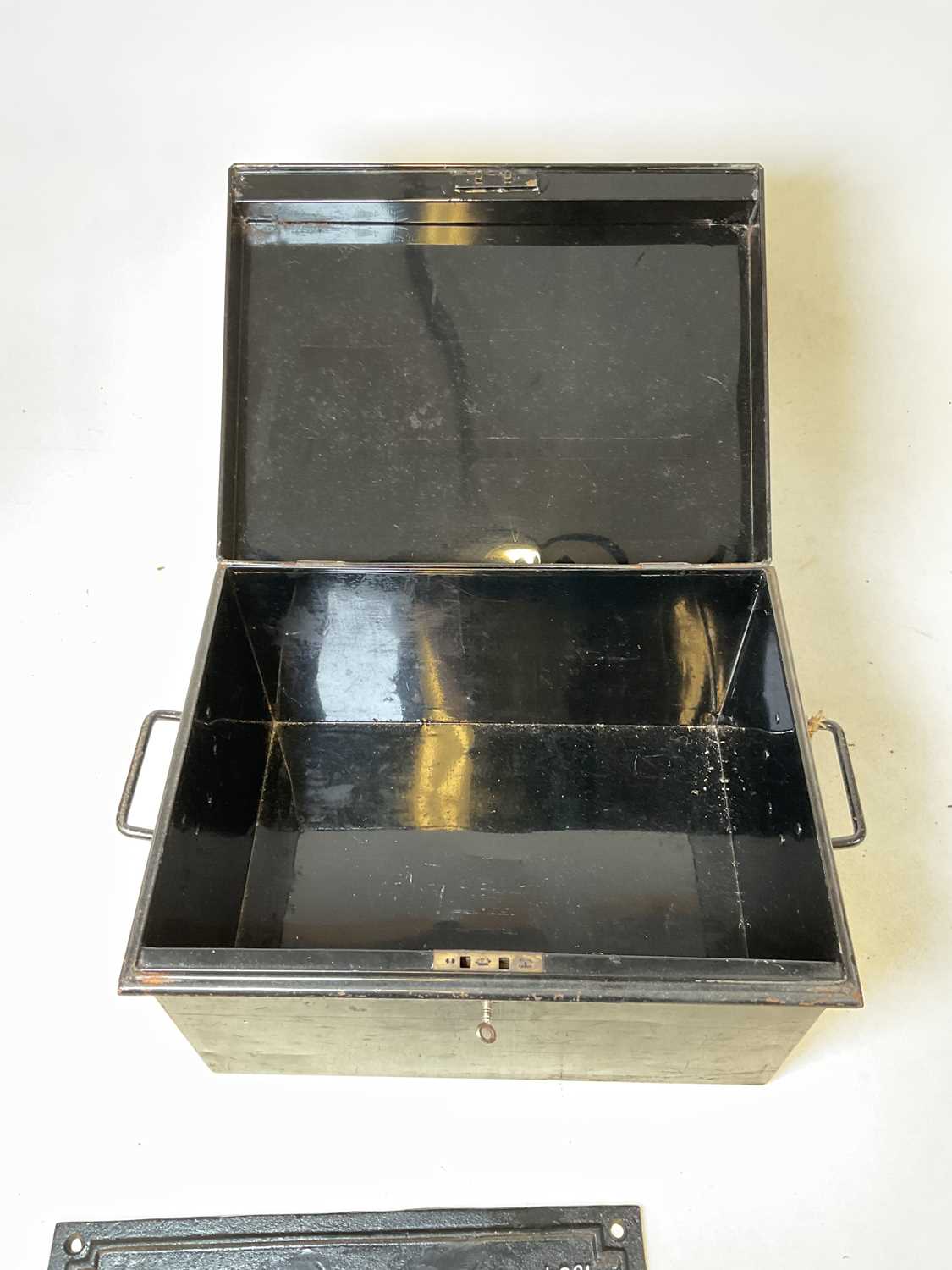 Lot 19 - Three reproduction cast iron railway signs,