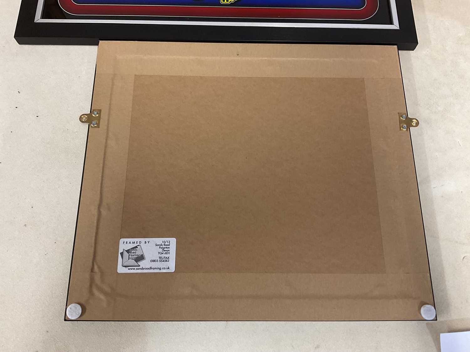 Lot 39 - Three original fruit machine display