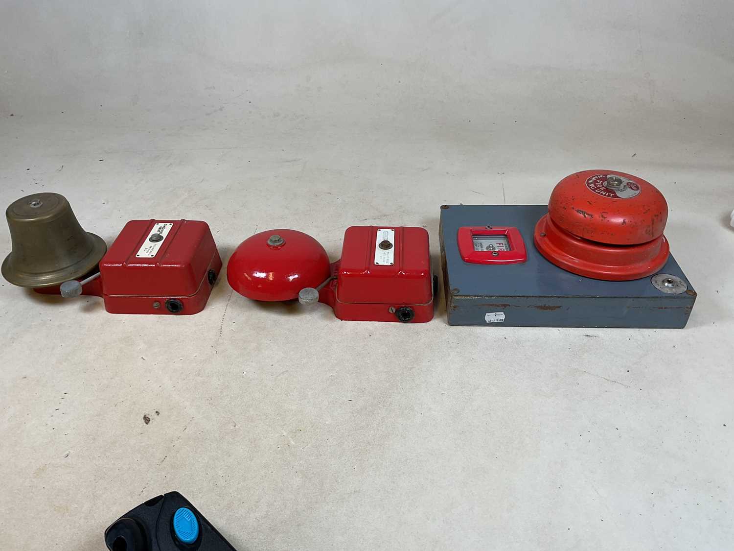 Lot 13 - Three vintage wall mounted fire alarms