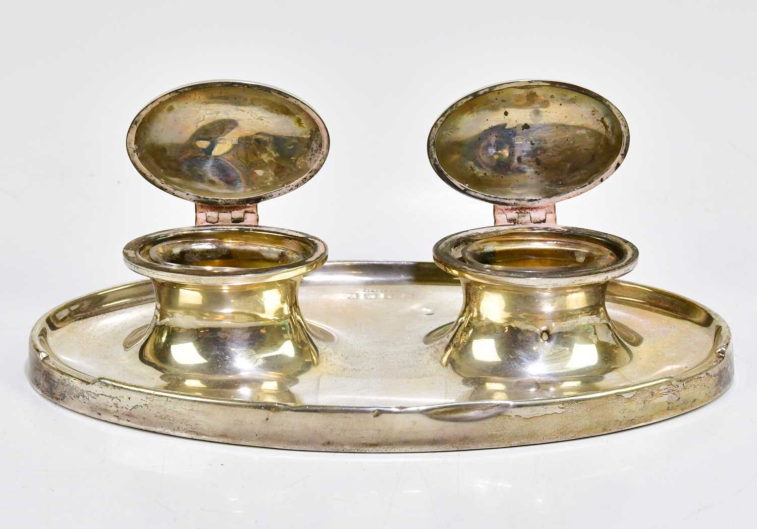Lot 2085 - A & J ZIMMERMAN LTD; a George V hallmarked