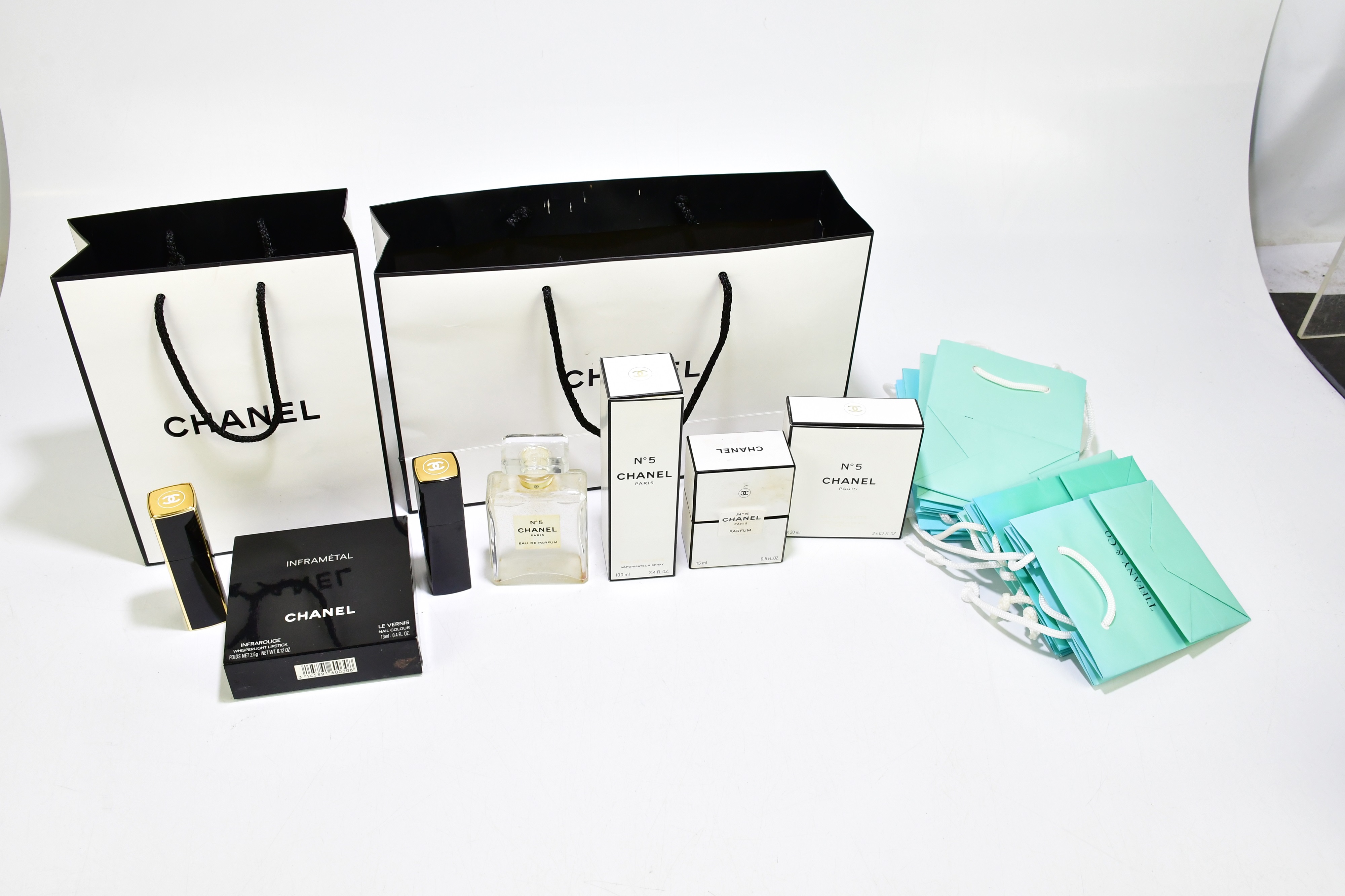 Lot 608 - CHANEL; a set containing an unused Whisper
