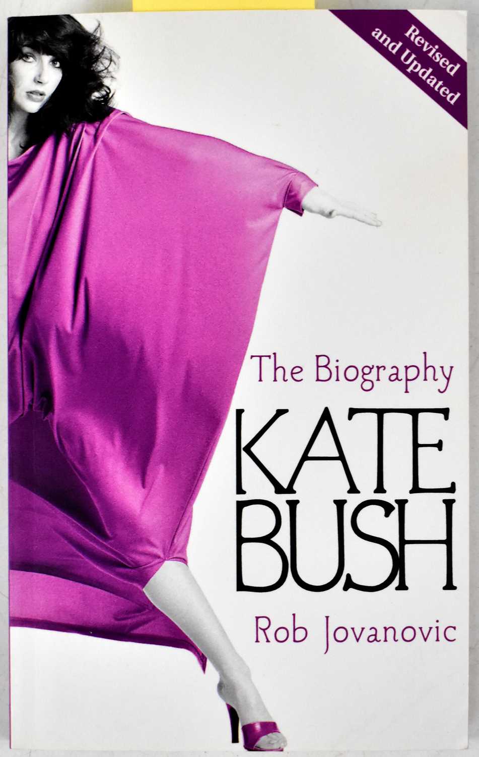 Lot 529 - KATE BUSH; The Biography, bearing signature.