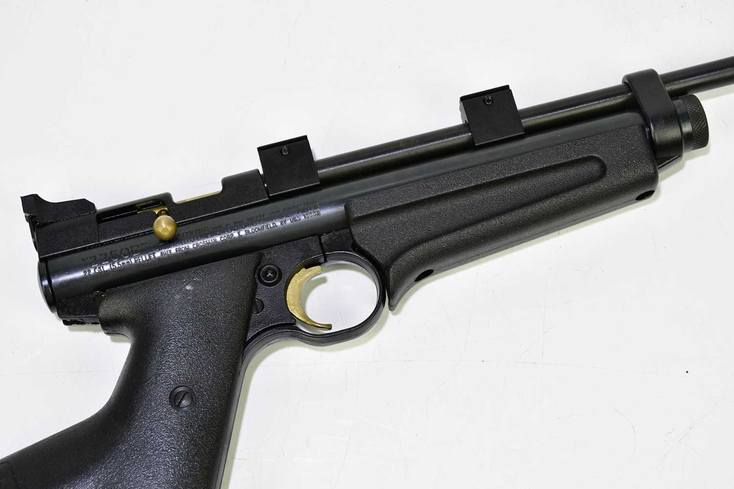 Lot 538 - CROSMAN; a .22 CO2 powered 2250B 'Rat