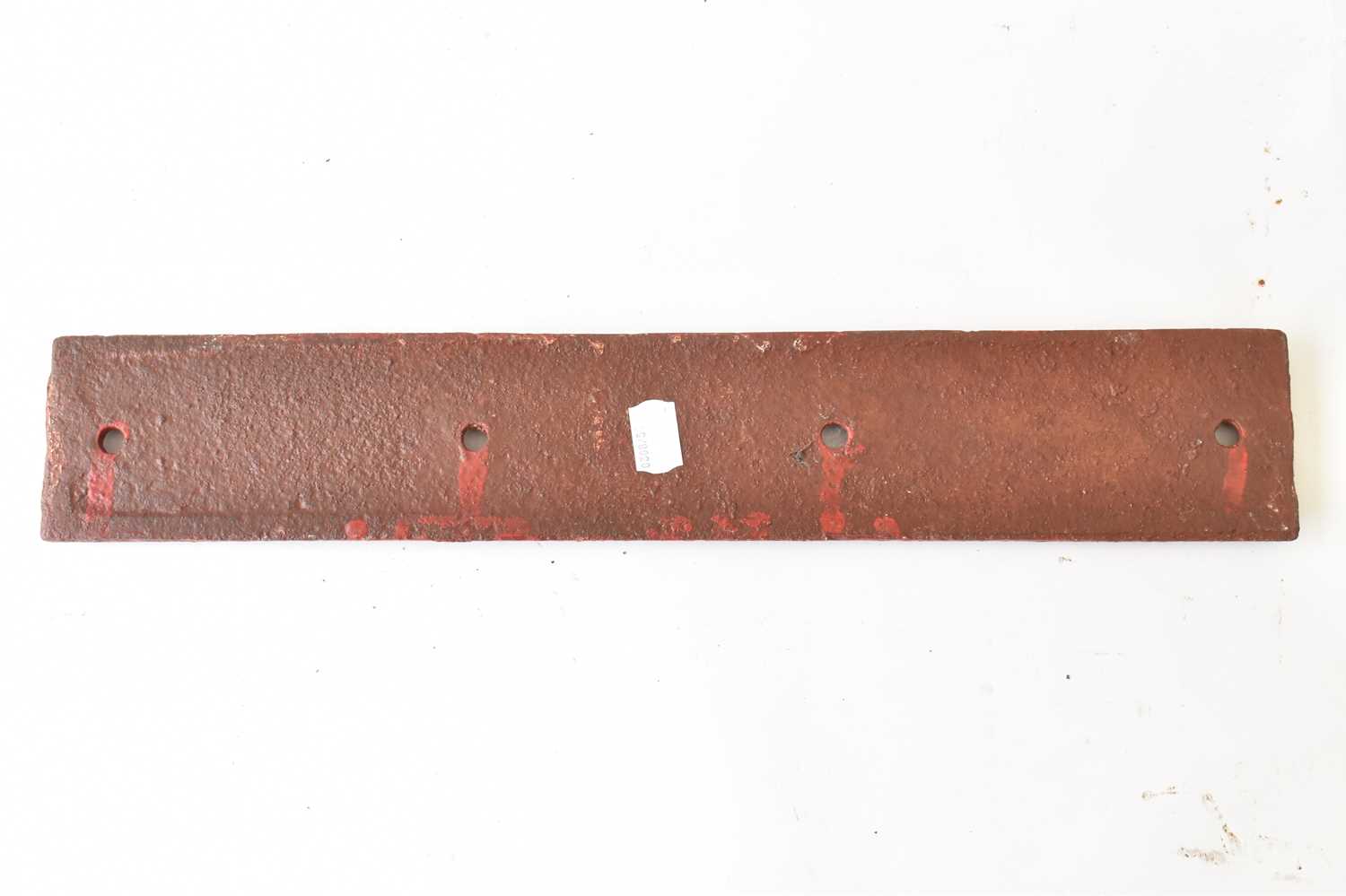 Lot 23 - RAILWAYANA; cast iron sign 'Shut This Gate',