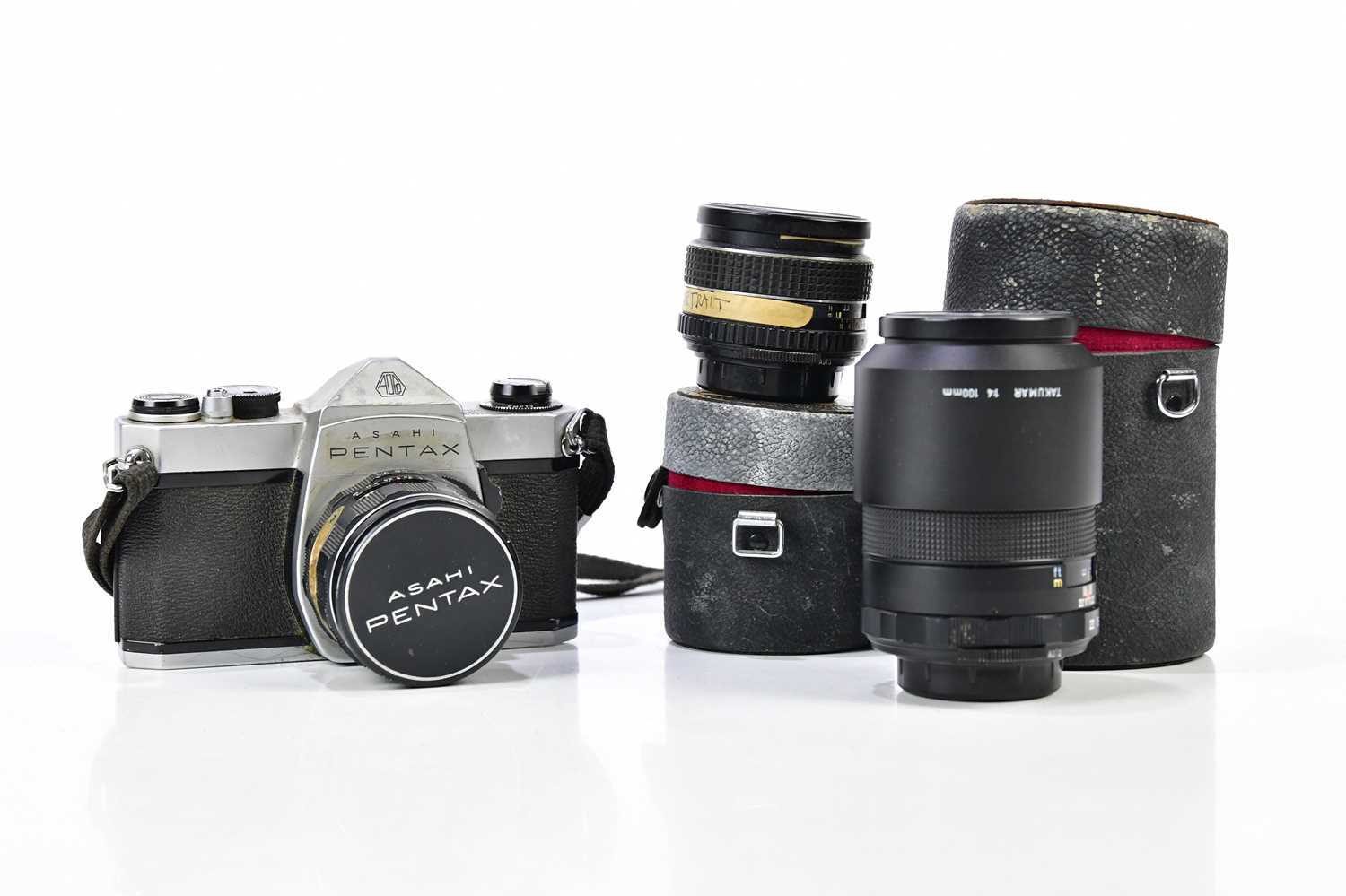 Lot 1877 - SPIKE MILLIGAN; PENTAX; an SP1000 camera