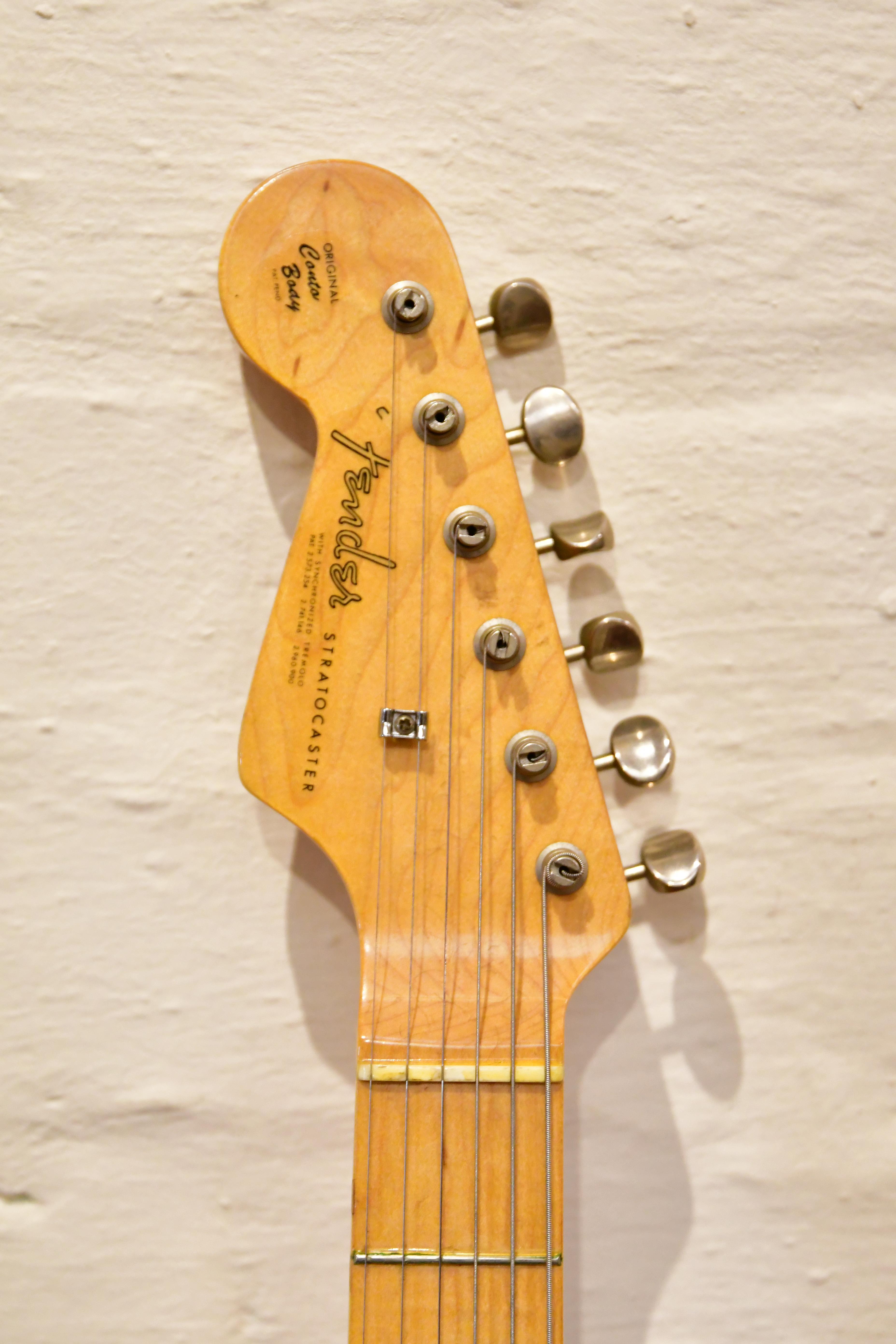 Lot 1278 - A Fender Stratocaster copy, together with