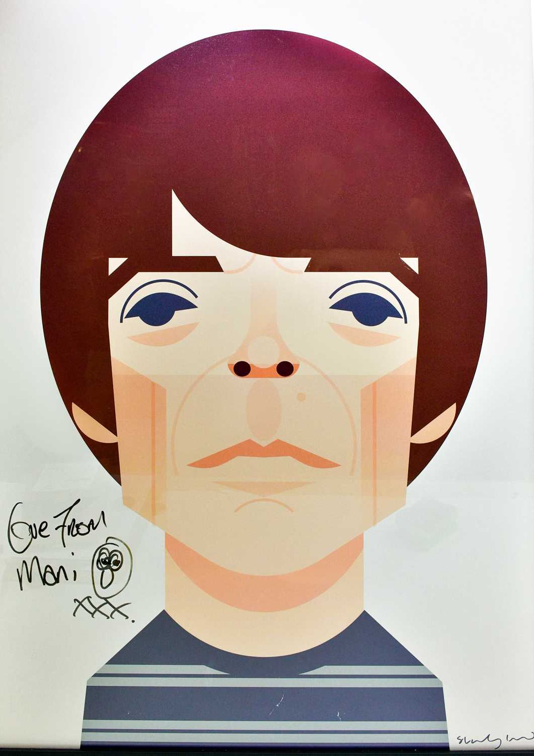 Lot 10 - STANLEY CHOW; a signed print, signed lower
