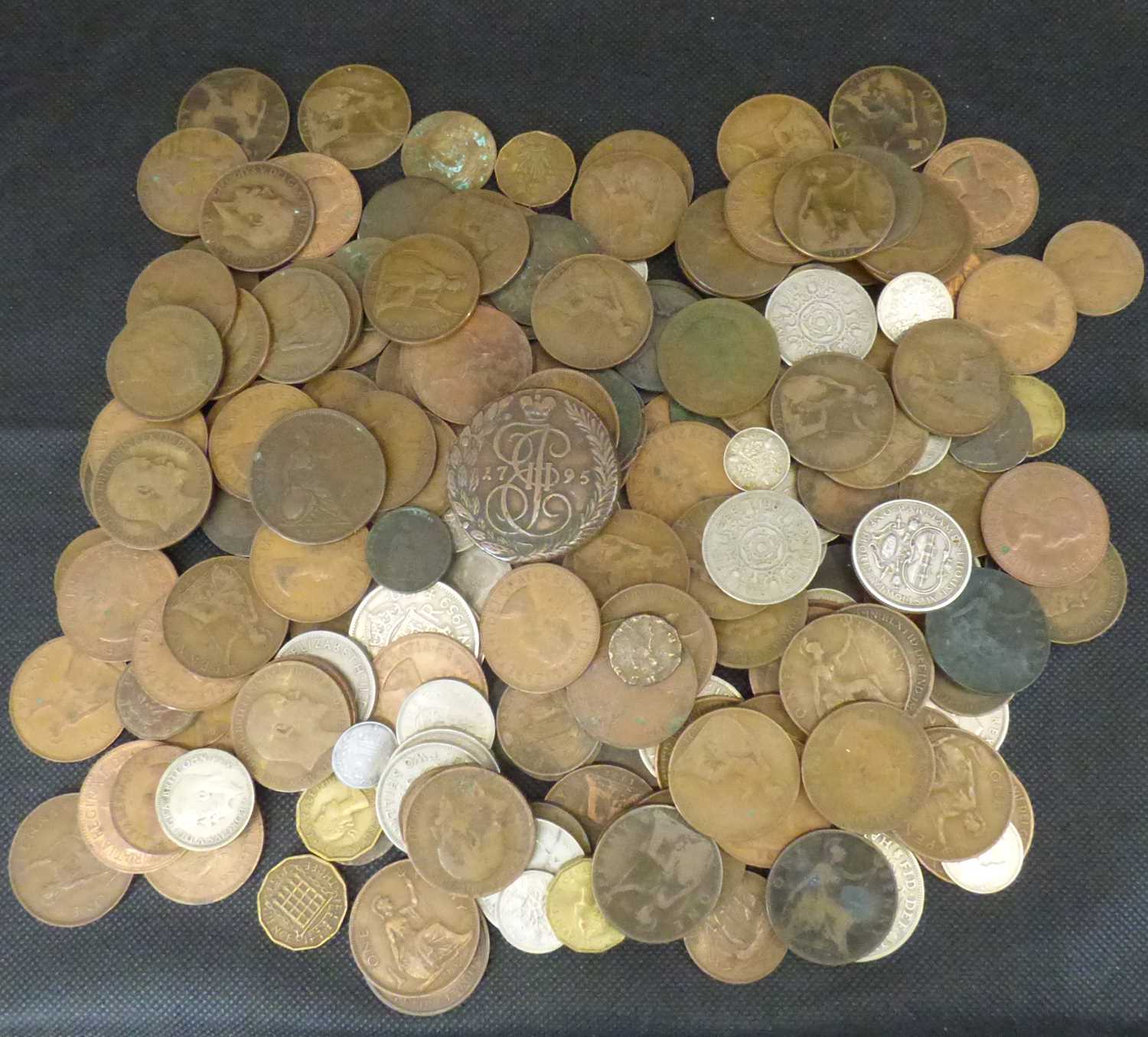 Lot 764 - A quantity of mostly British pre-decimal