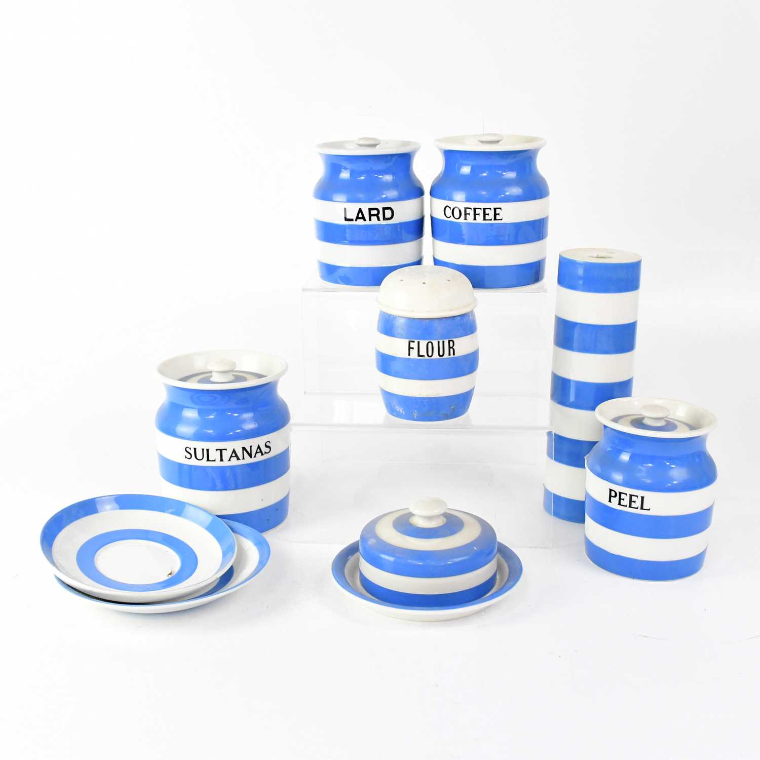 Lot 273 - T G GREEN; nine pieces of Cornish ware to