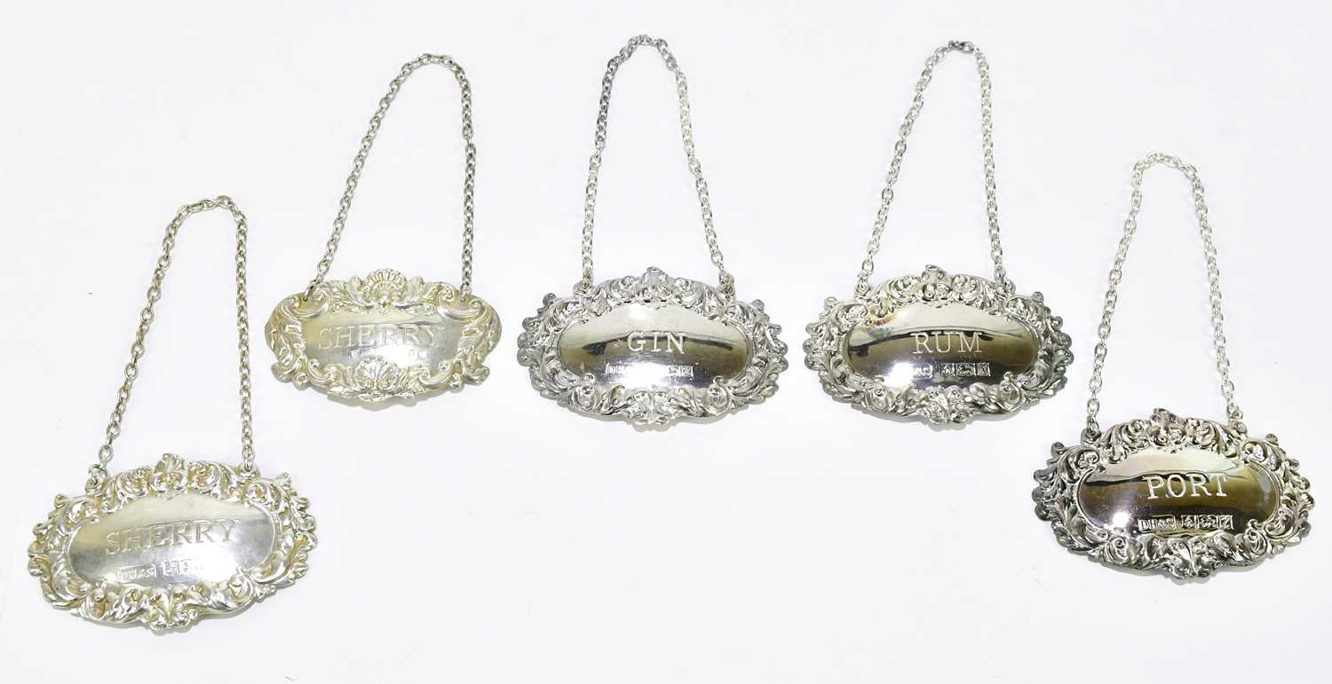 Lot 1377 - DAVID HOLLANDER & SONS; four Elizabeth II